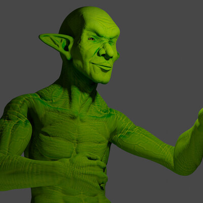 ArtStation - Karate goblin attack