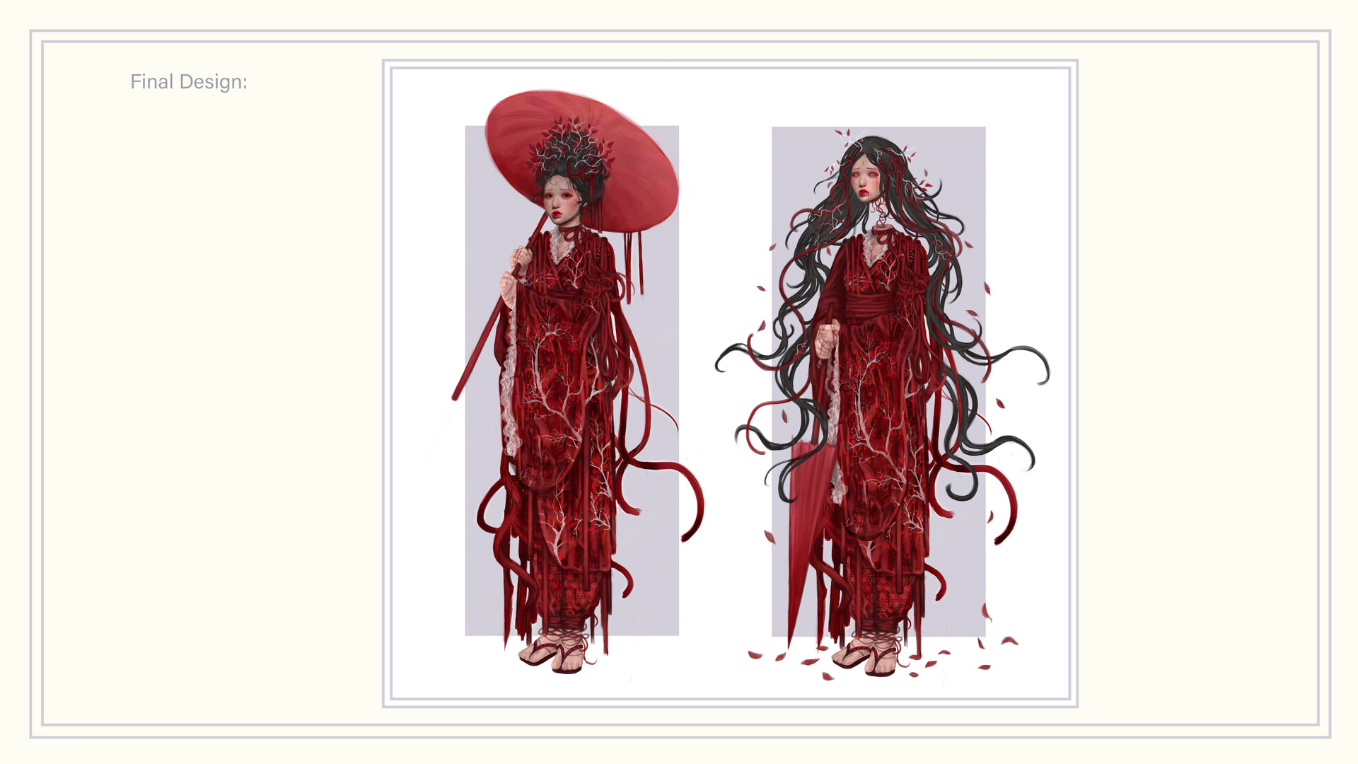 ArtStation - Yōkai Nukekubi (Character Design Challenge)