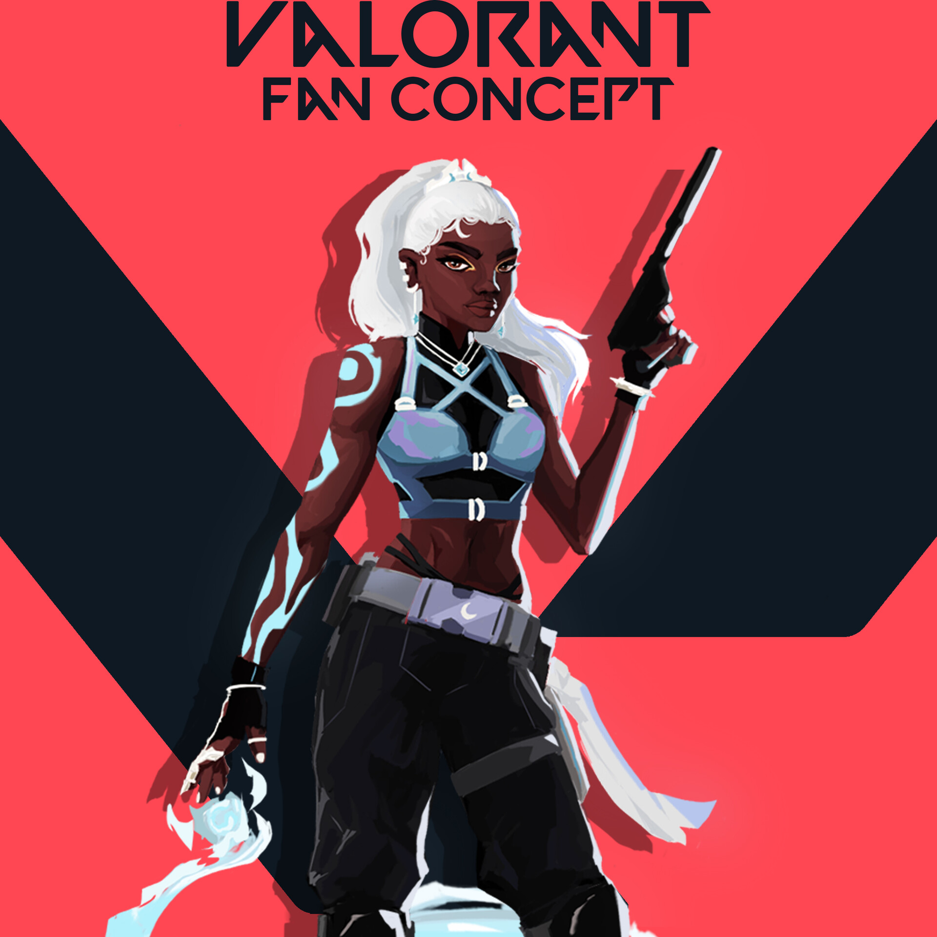 ArtStation - Aqua Valorant Concept