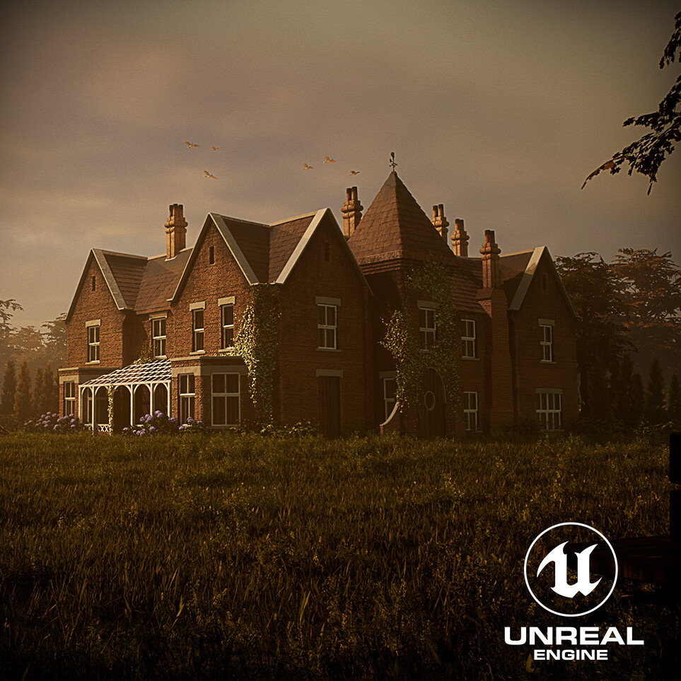 ArtStation - Borley Rectory Unreal Engine 5