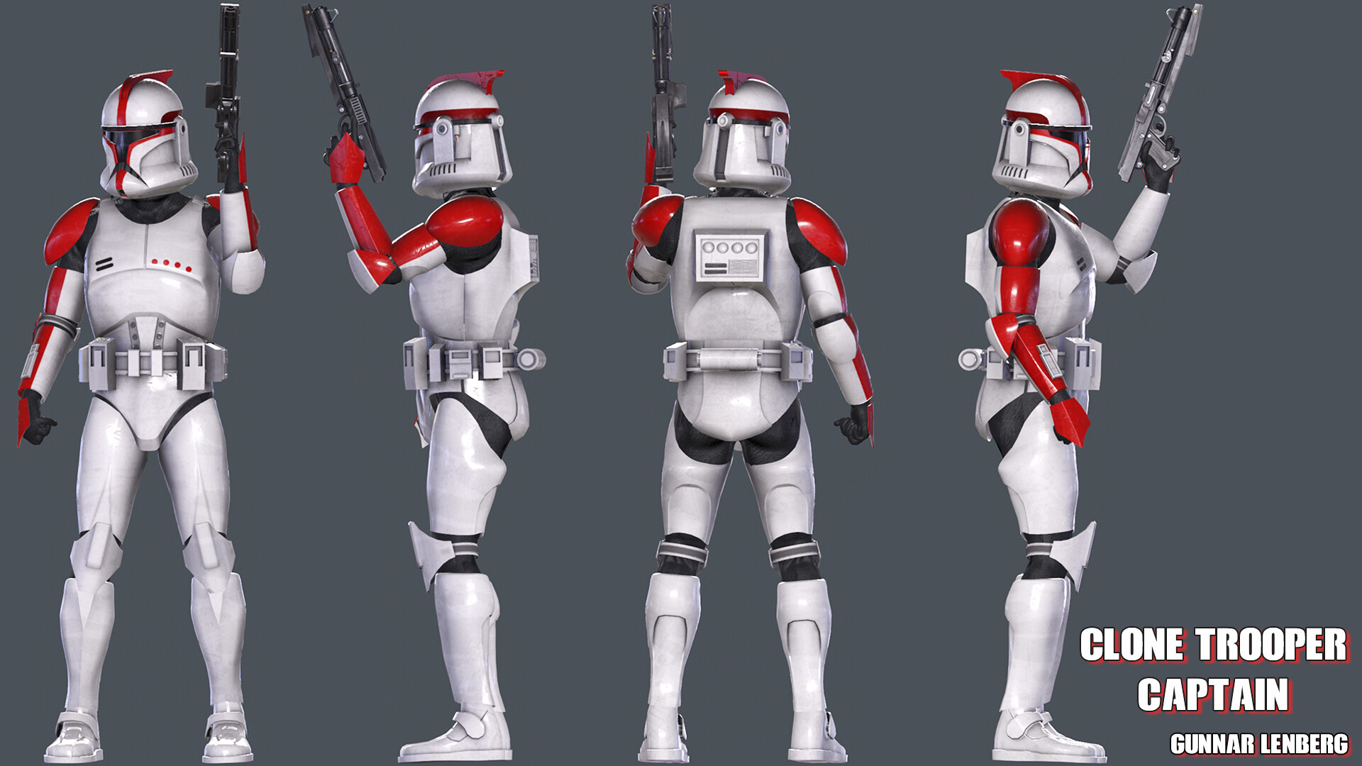 ArtStation - Clone Trooper Captain