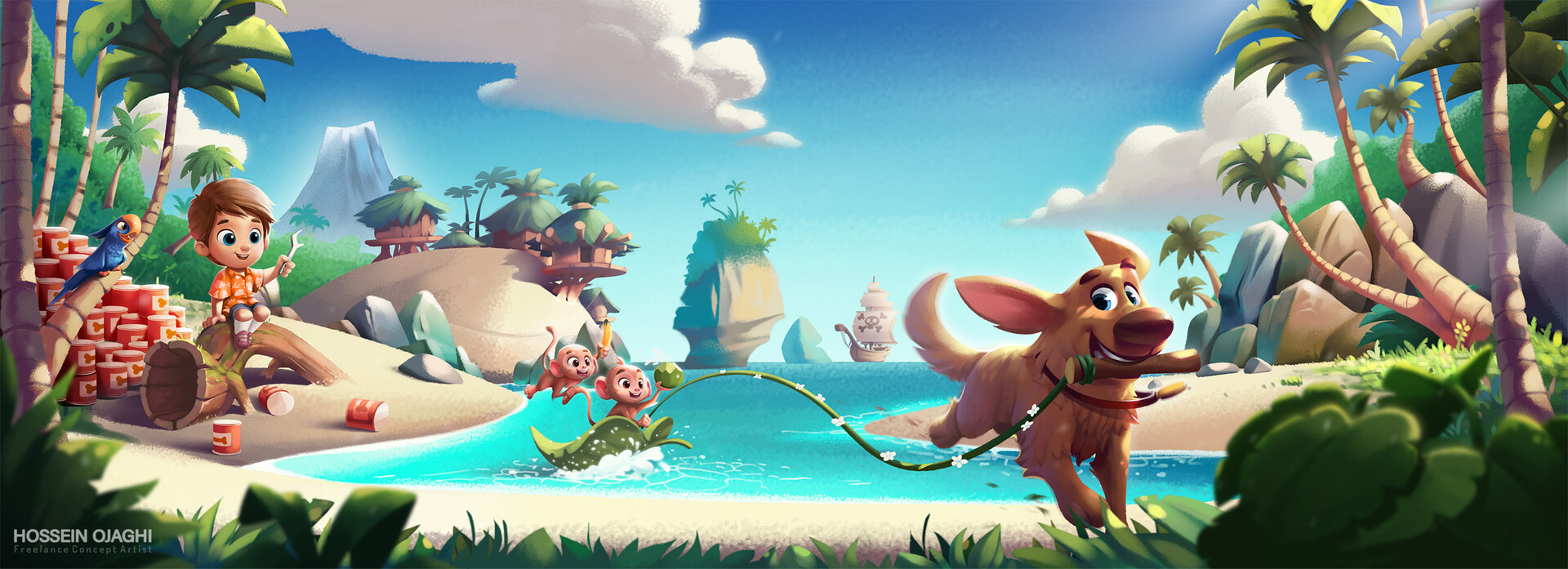 ArtStation - Character Development - Pets