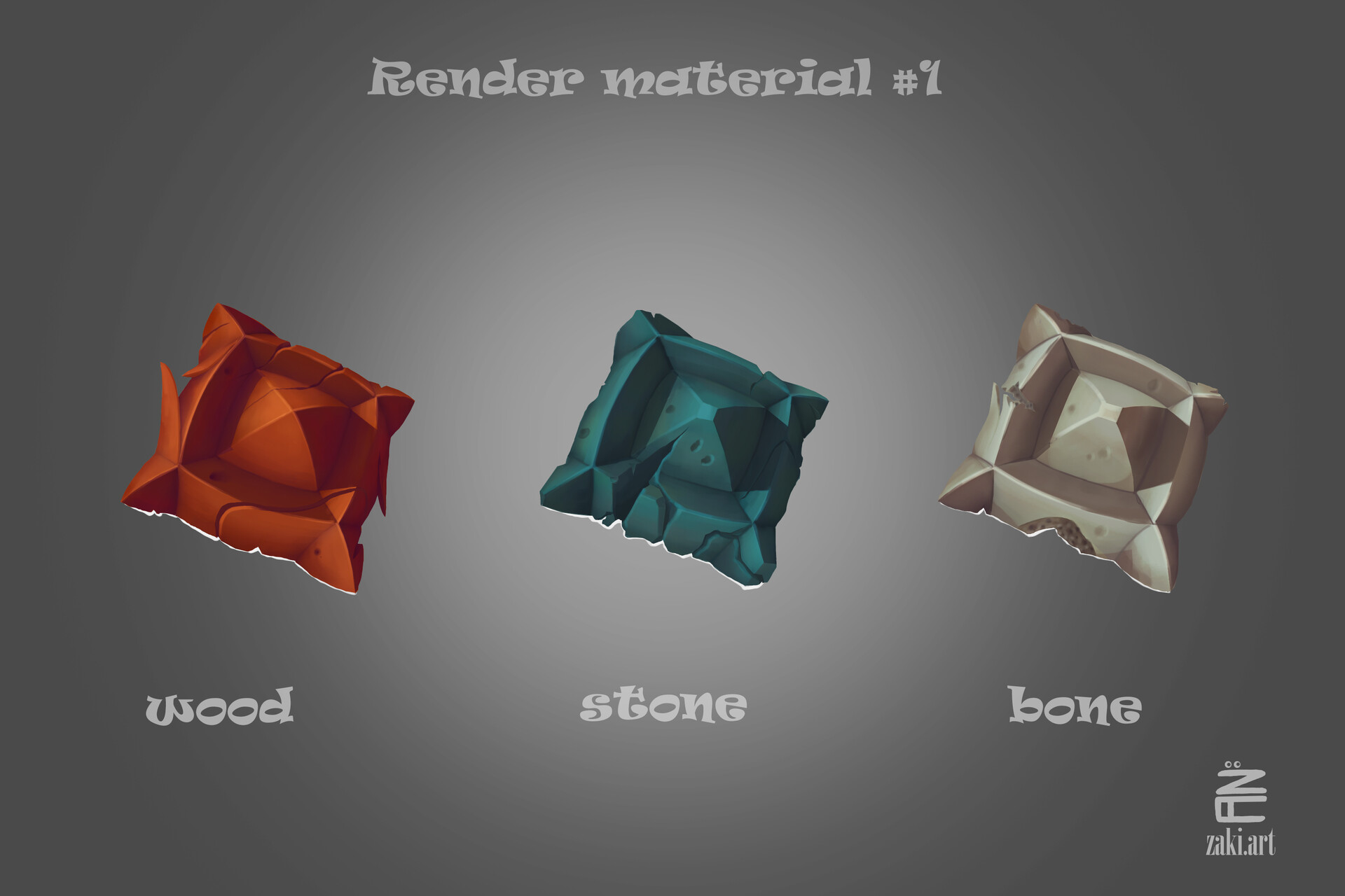 ArtStation - Render material #1