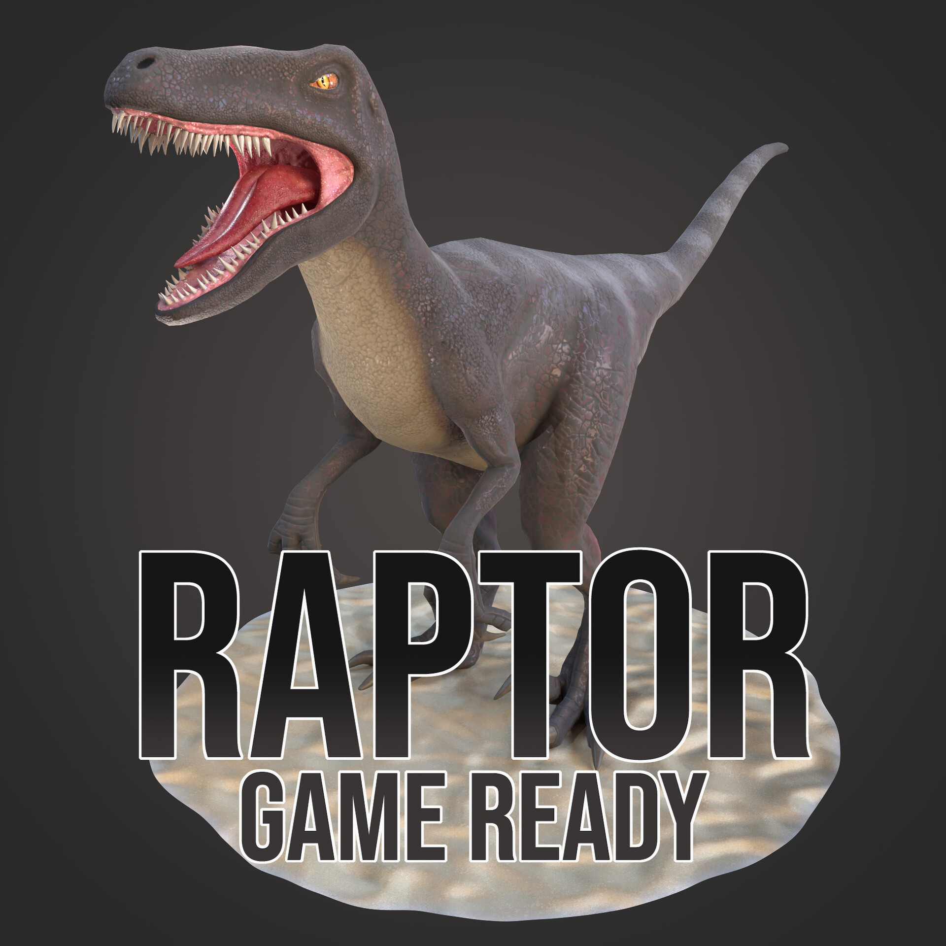 ArtStation - Raptor | Game Ready