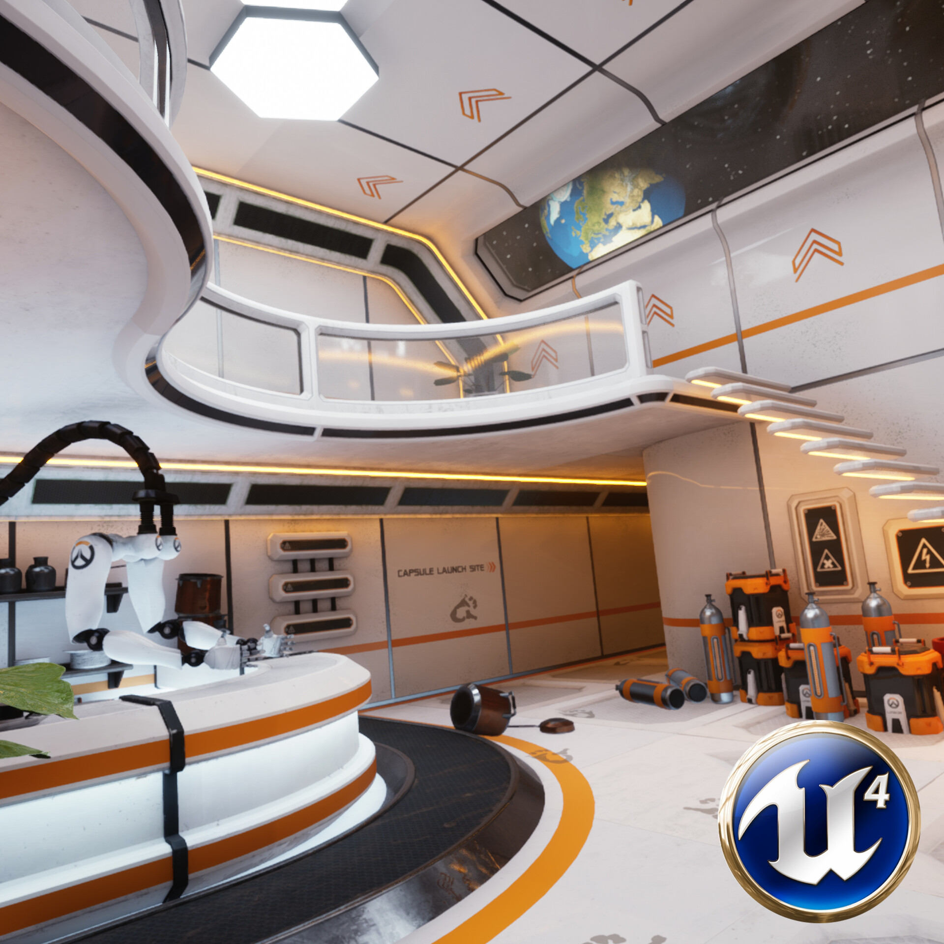 ArtStation - Overwatch Style Modular Environment