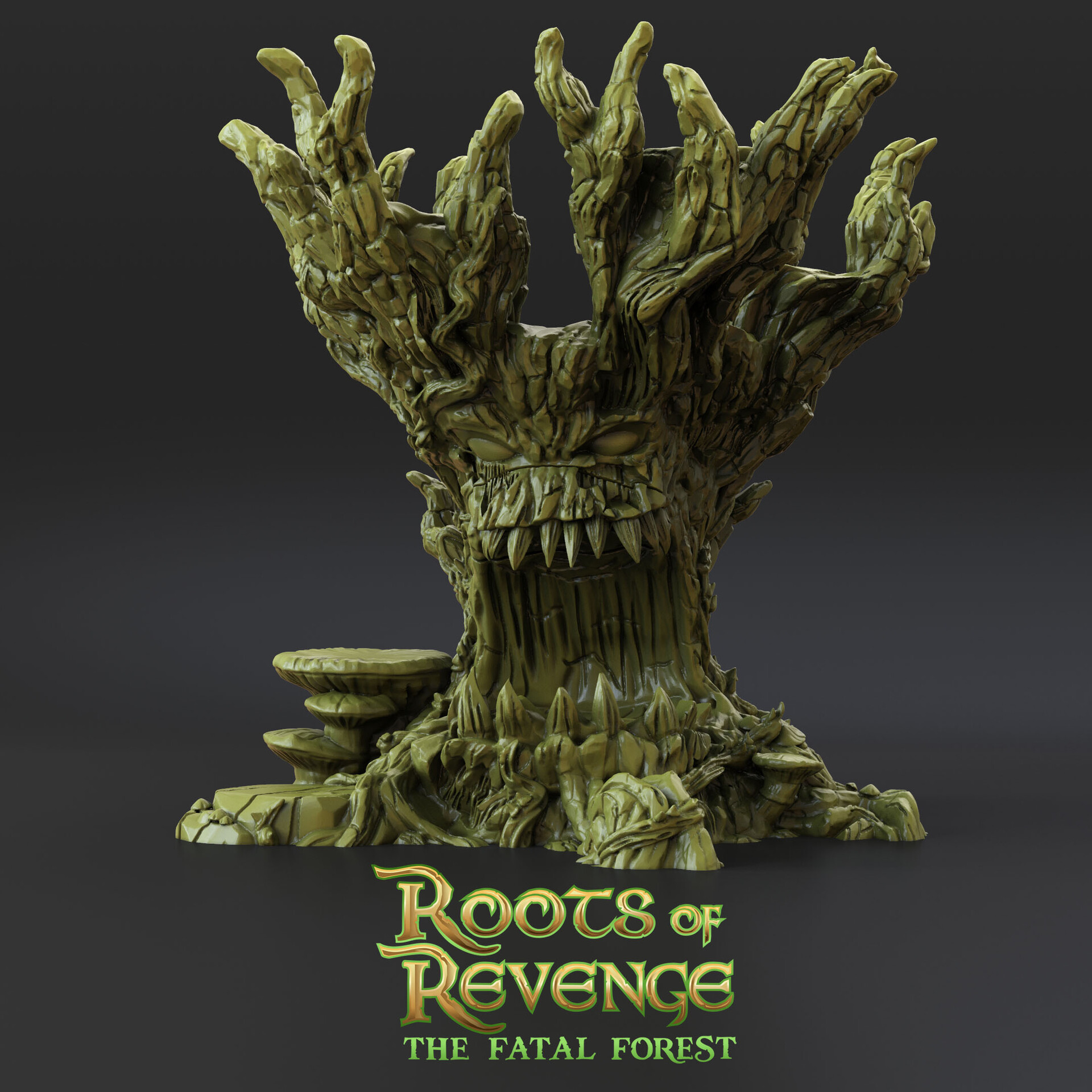 ArtStation - Fatal Forest- Voracious Devouring Trees