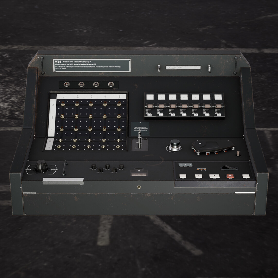 ArtStation - Switchboard Game Asset for "Find Emma" (Winter 2021)