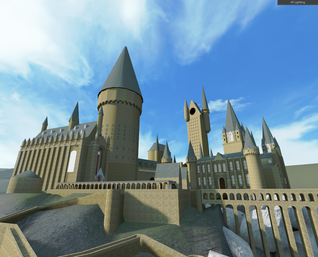 ArtStation - Hogwarts Source 2 WIP