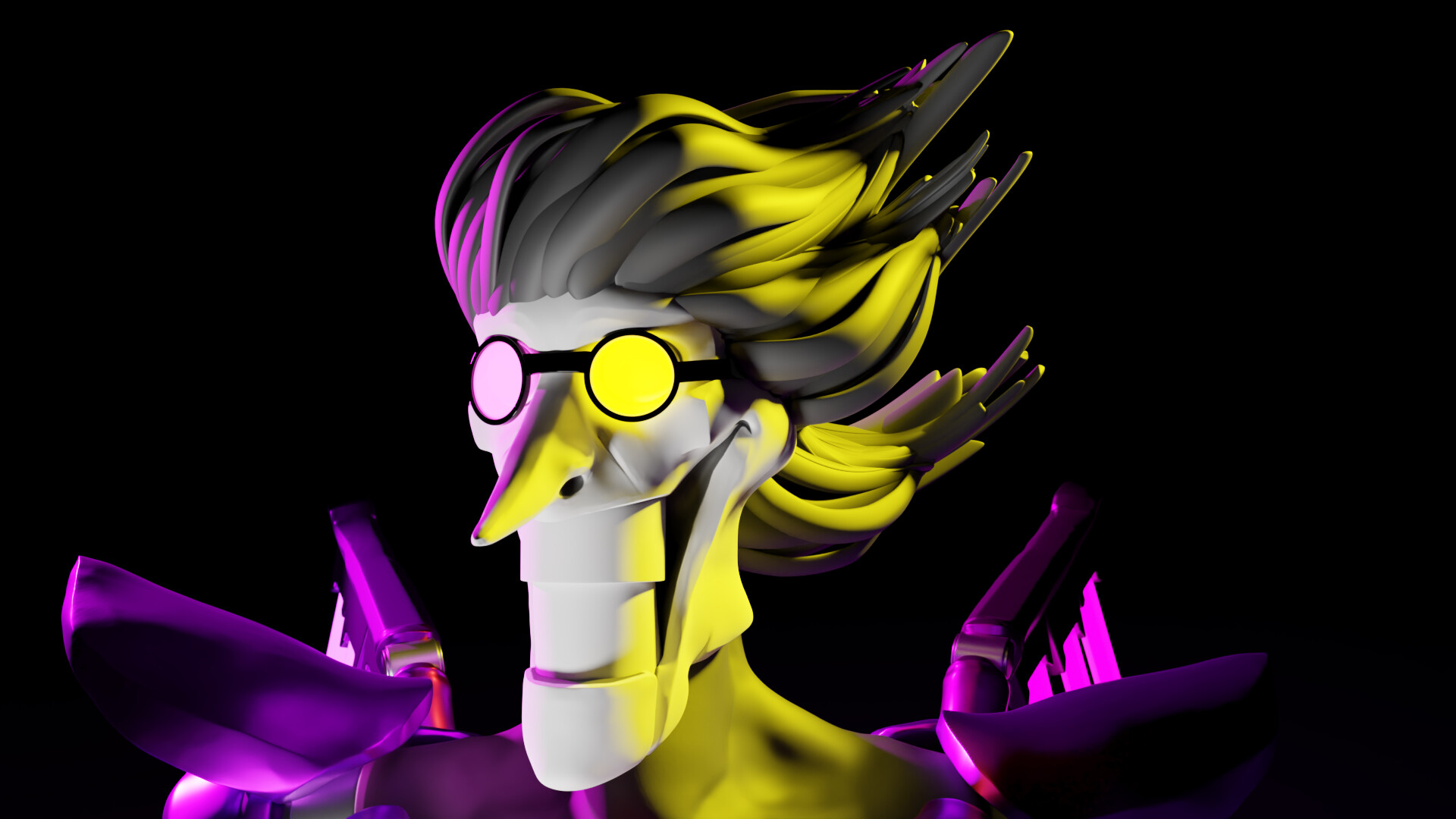 ArtStation - Fan art of the Spamton NEO