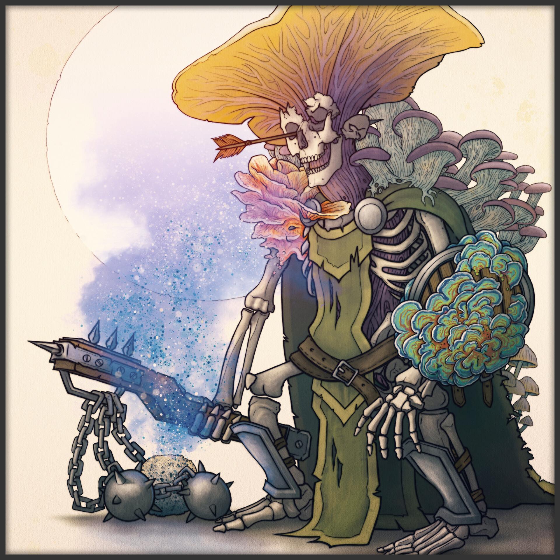 ArtStation - Myconid warior