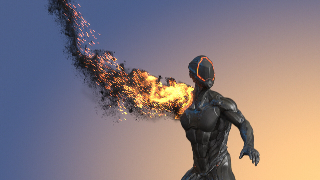 ArtStation - Fire teleportation