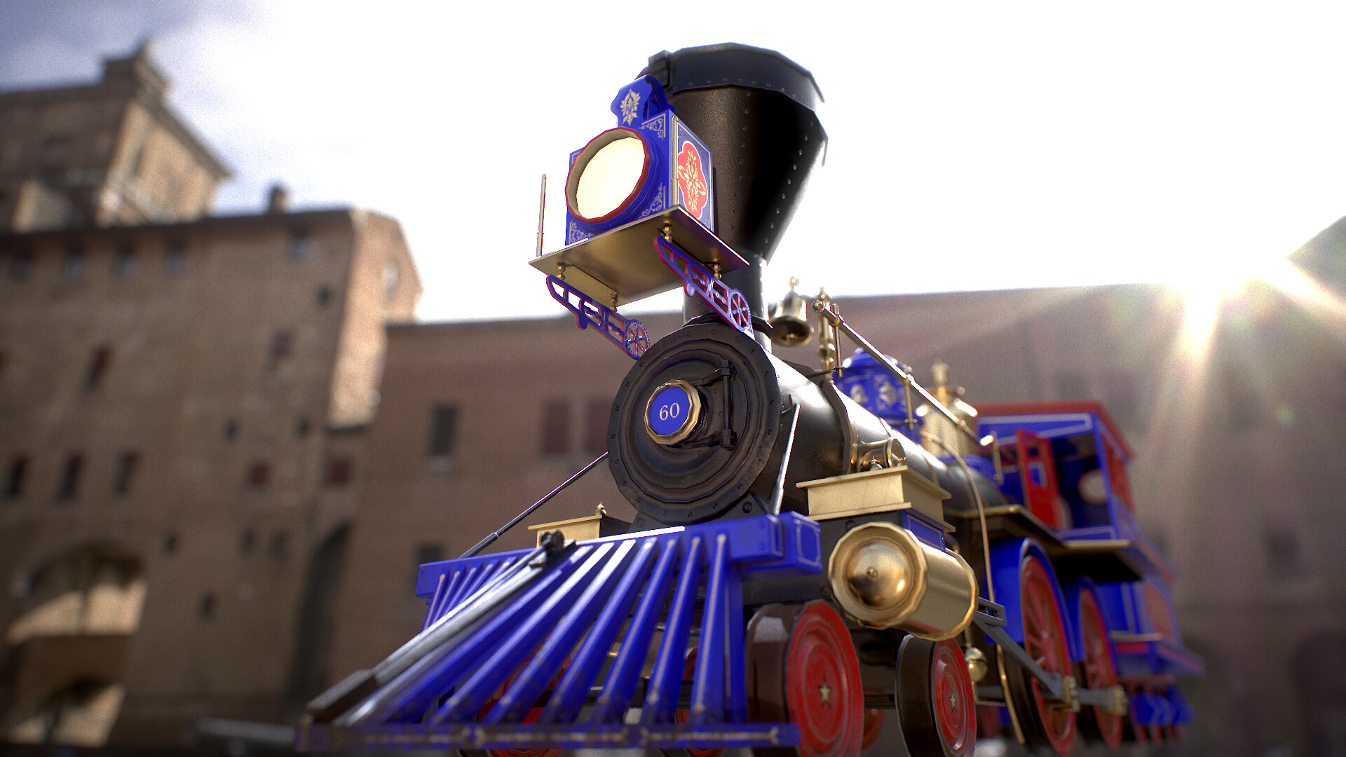 ArtStation - Jupiter - Steam Locomotive