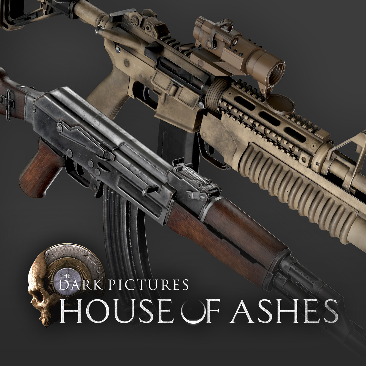 ArtStation - House of Ashes - Rifles