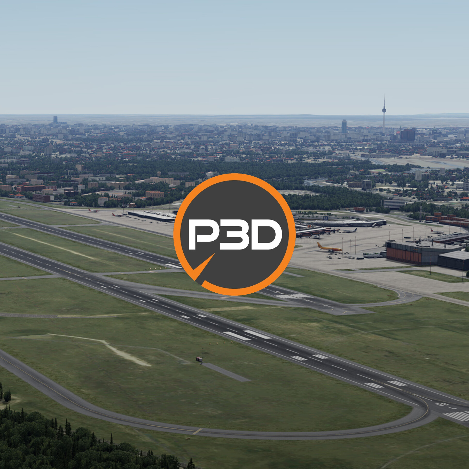 ArtStation - EDDT - Berlin-Tegel for Prepar3D v4/5