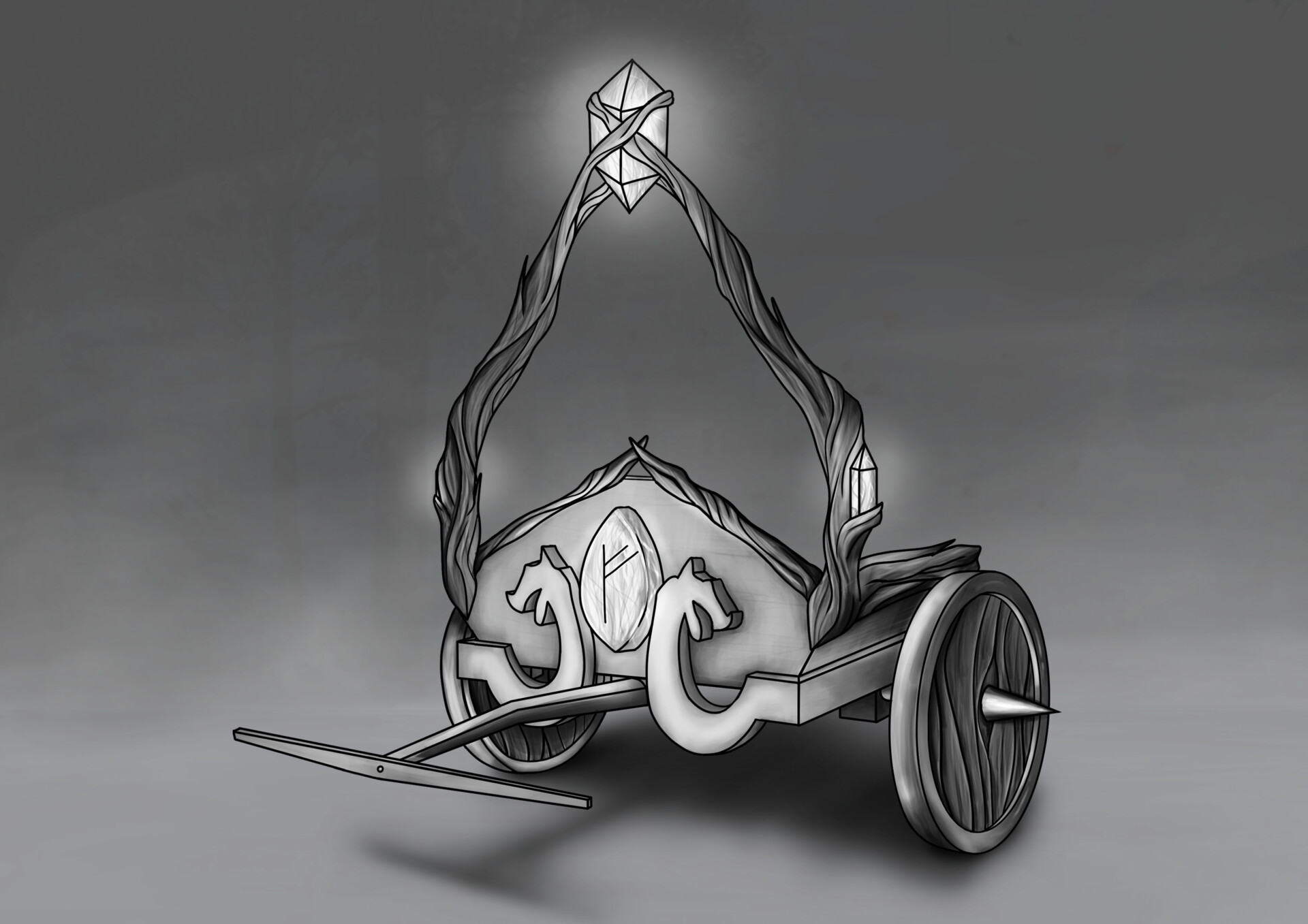 ArtStation - Freya's Chariot - Vehicle Design