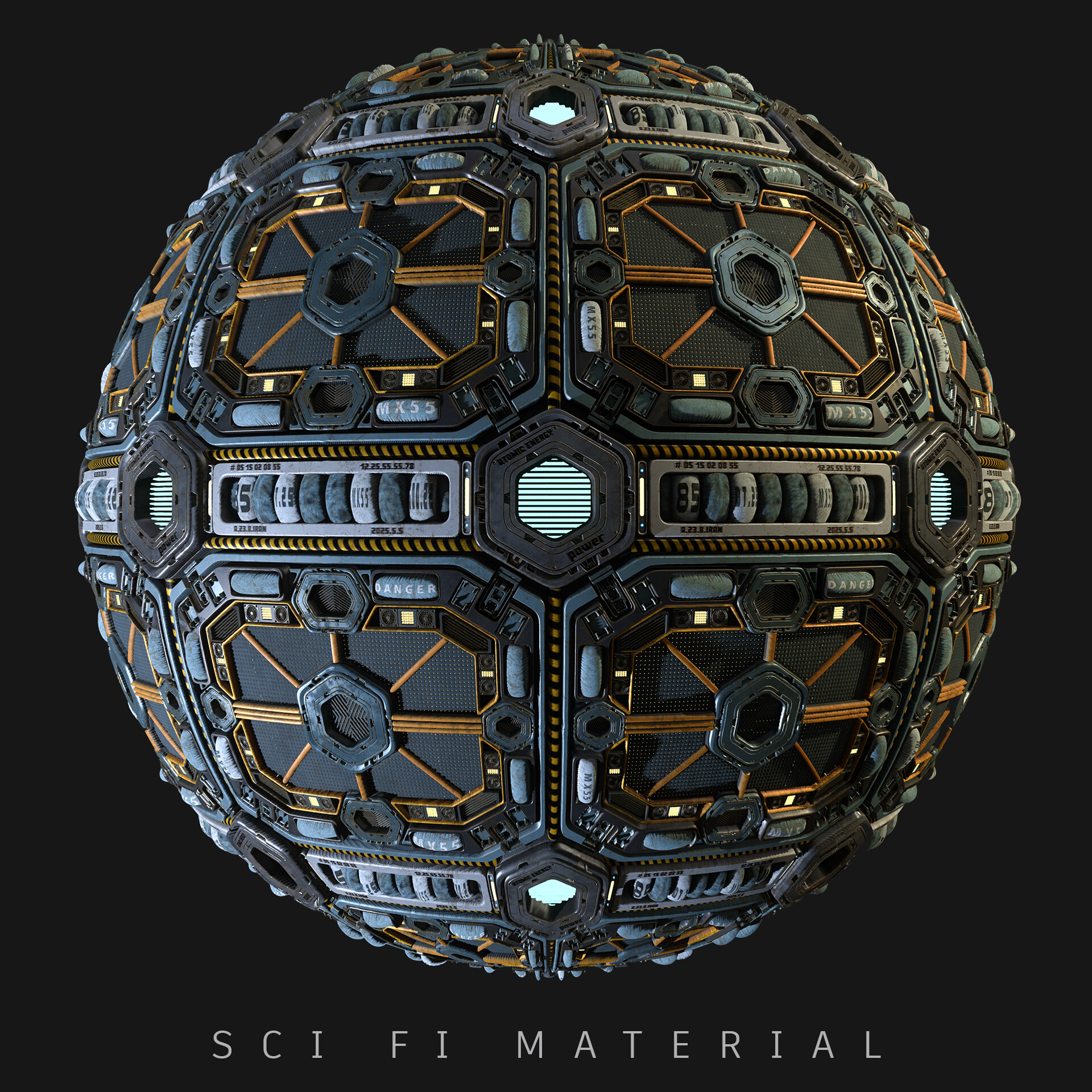 ArtStation - hard surface material