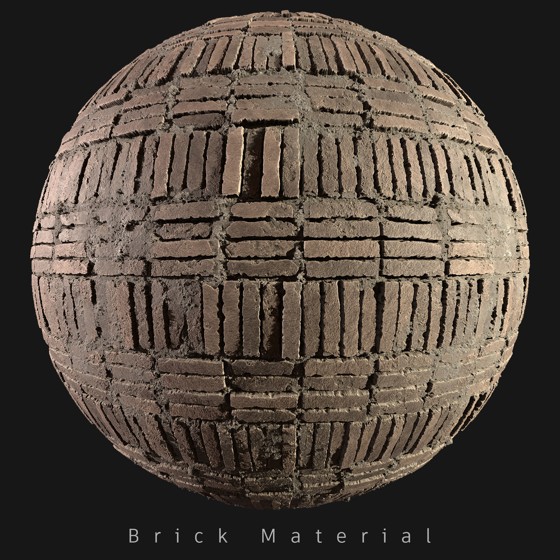 ArtStation - brick material