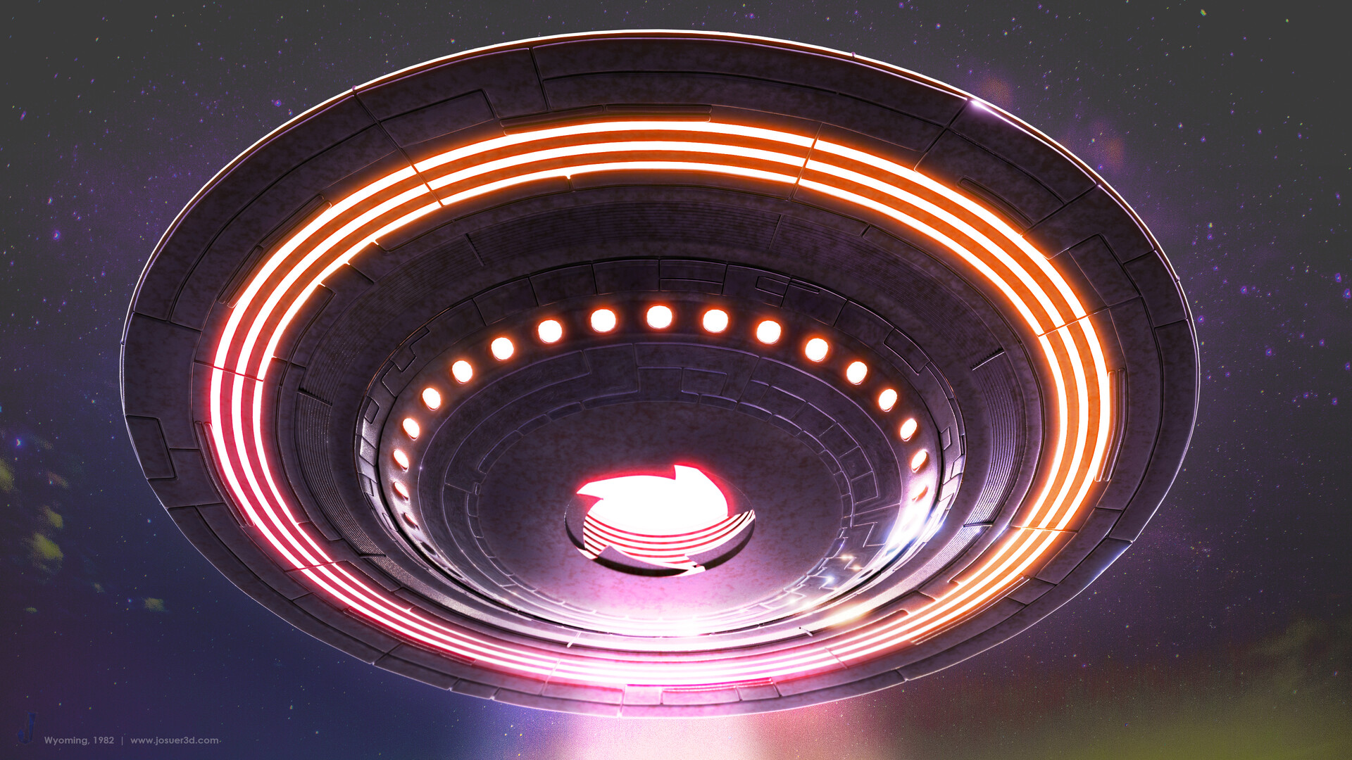 ArtStation - 1980s UFO