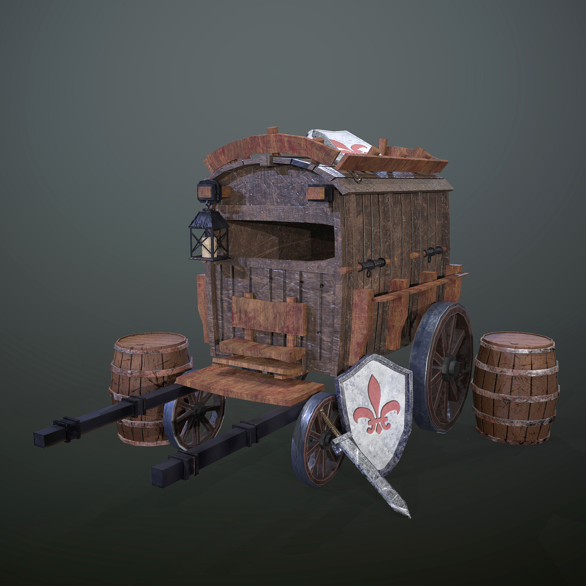 ArtStation - Old Cart
