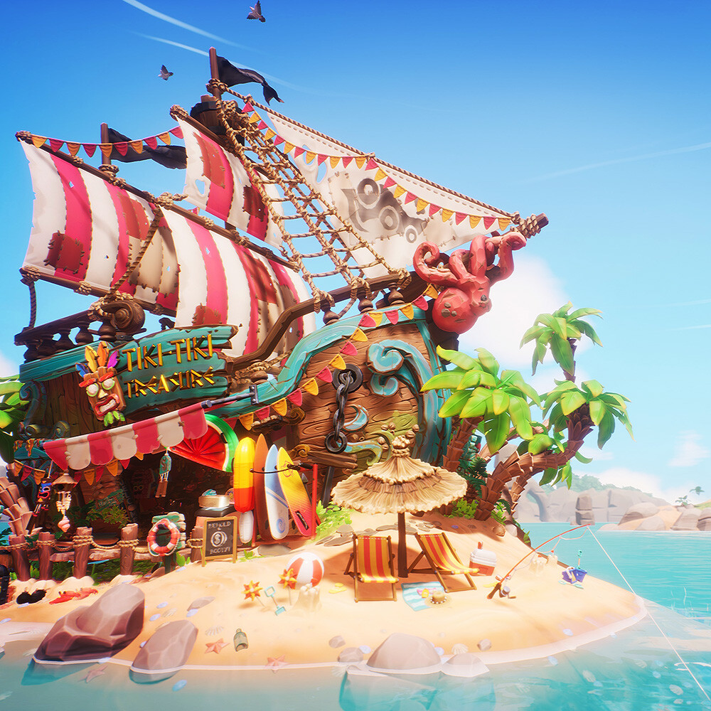 ArtStation - Tiki Treasure V2