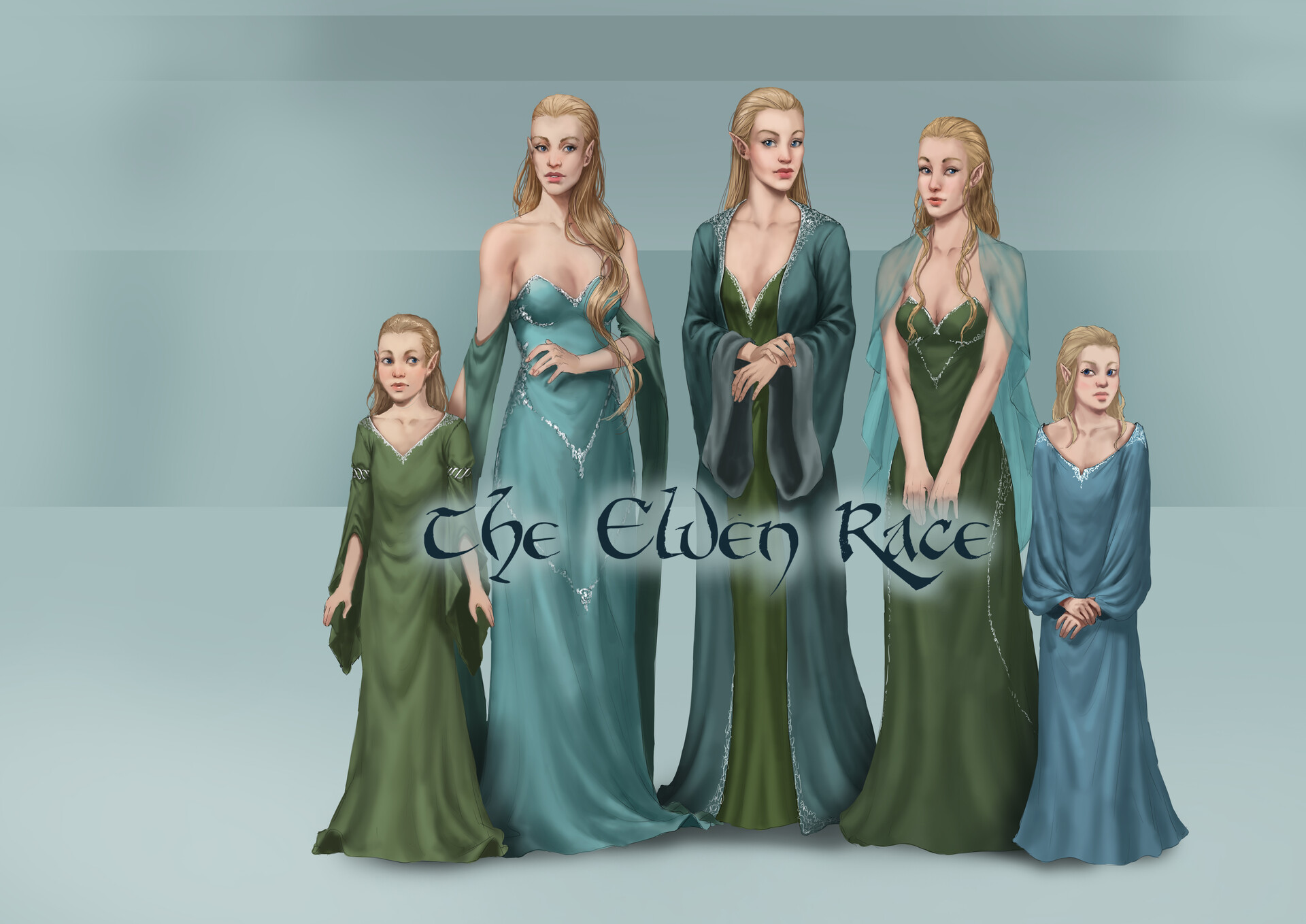 ArtStation - Worldbuilding: The Elven Race