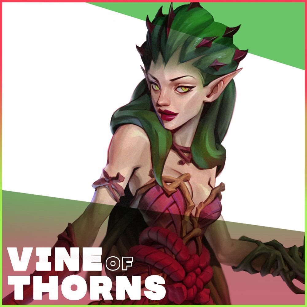 ArtStation - Vine of Thorns