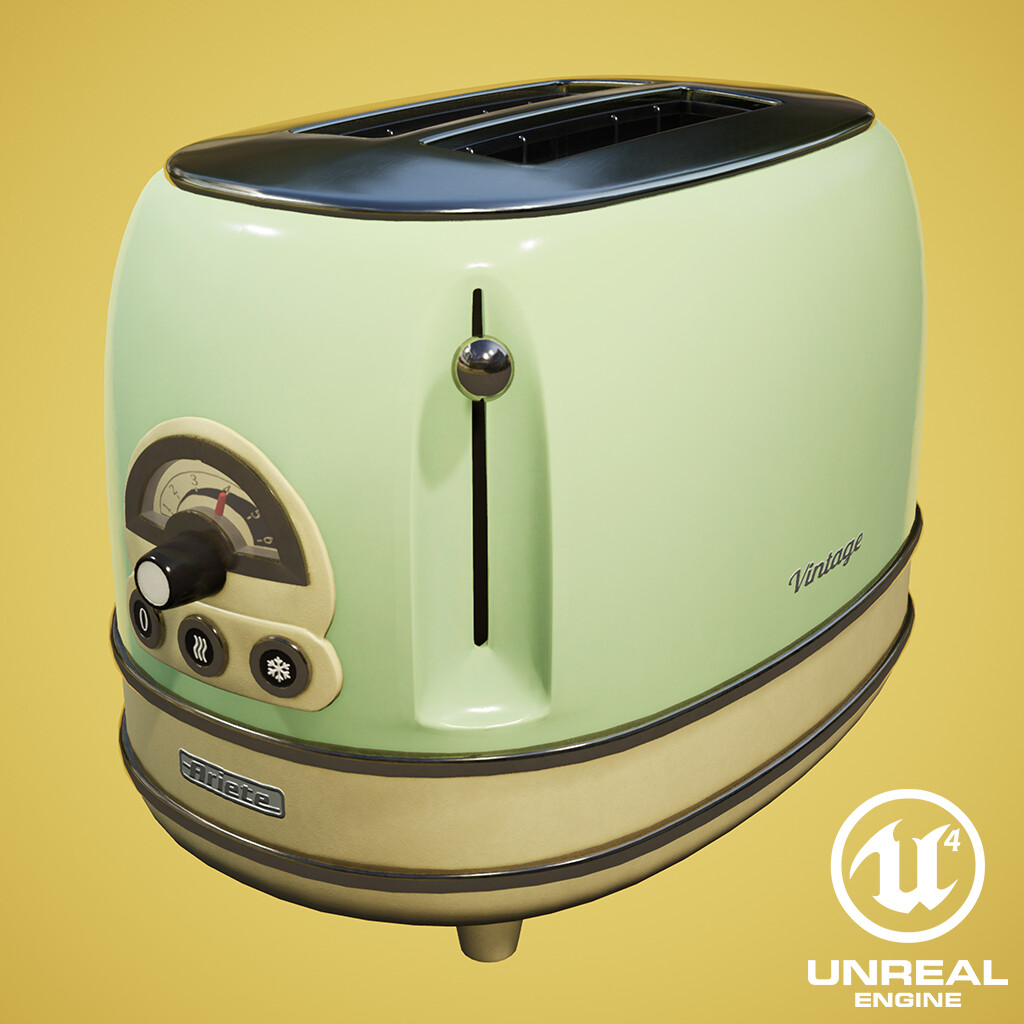 ArtStation - Vintage Toaster - Props