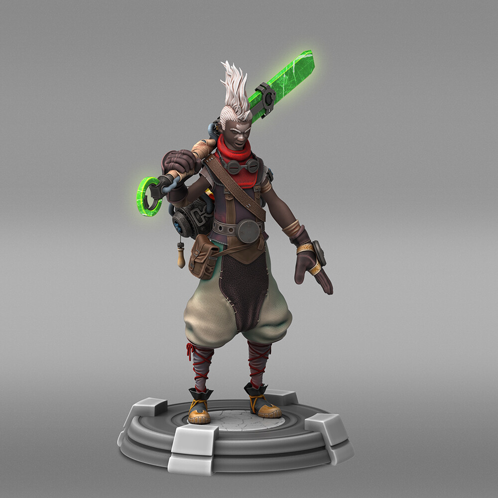 ArtStation - Ekko - fanart