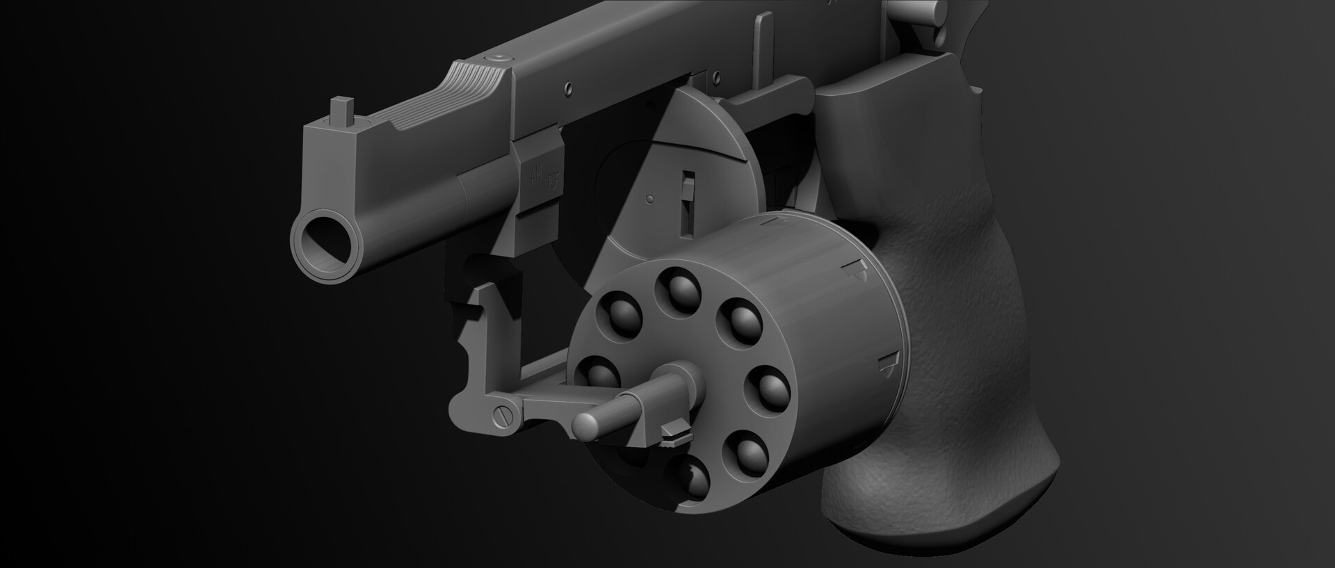 ArtStation - Mateba MTR-8 38SPL Revolver