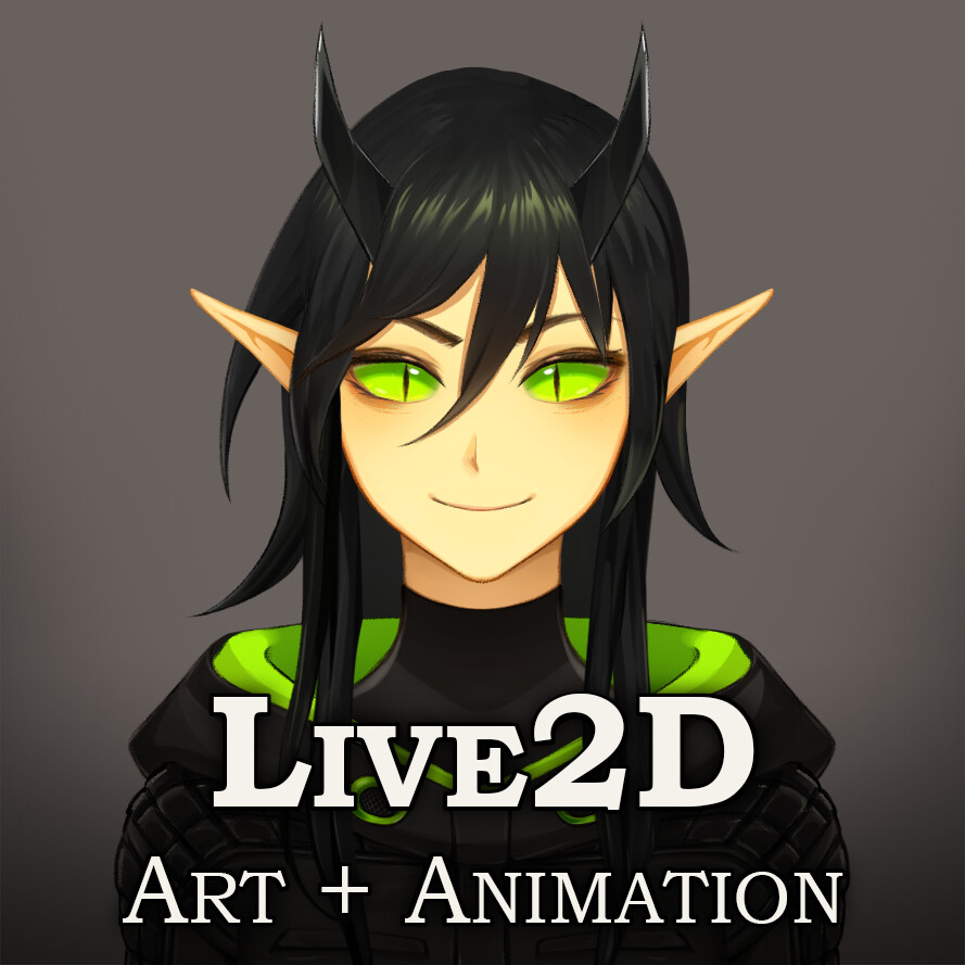 ArtStation - Live2d Artwork + Rig