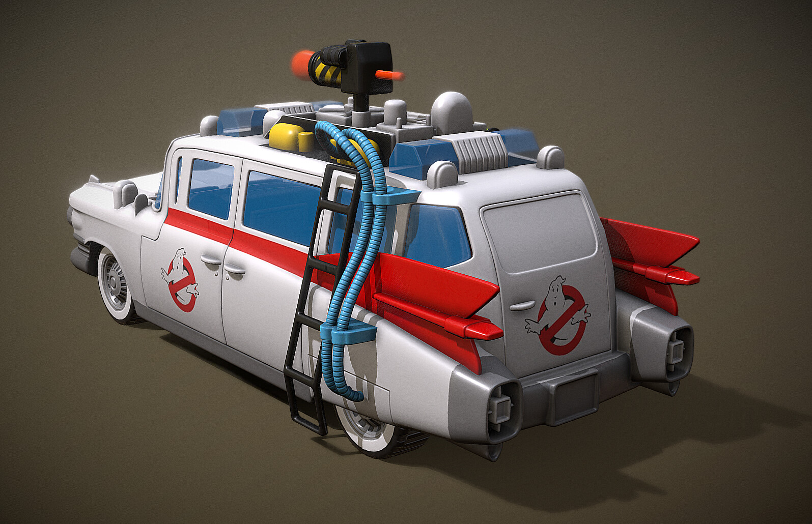 ArtStation - Hasbro - Ghostbusters Ecto-1