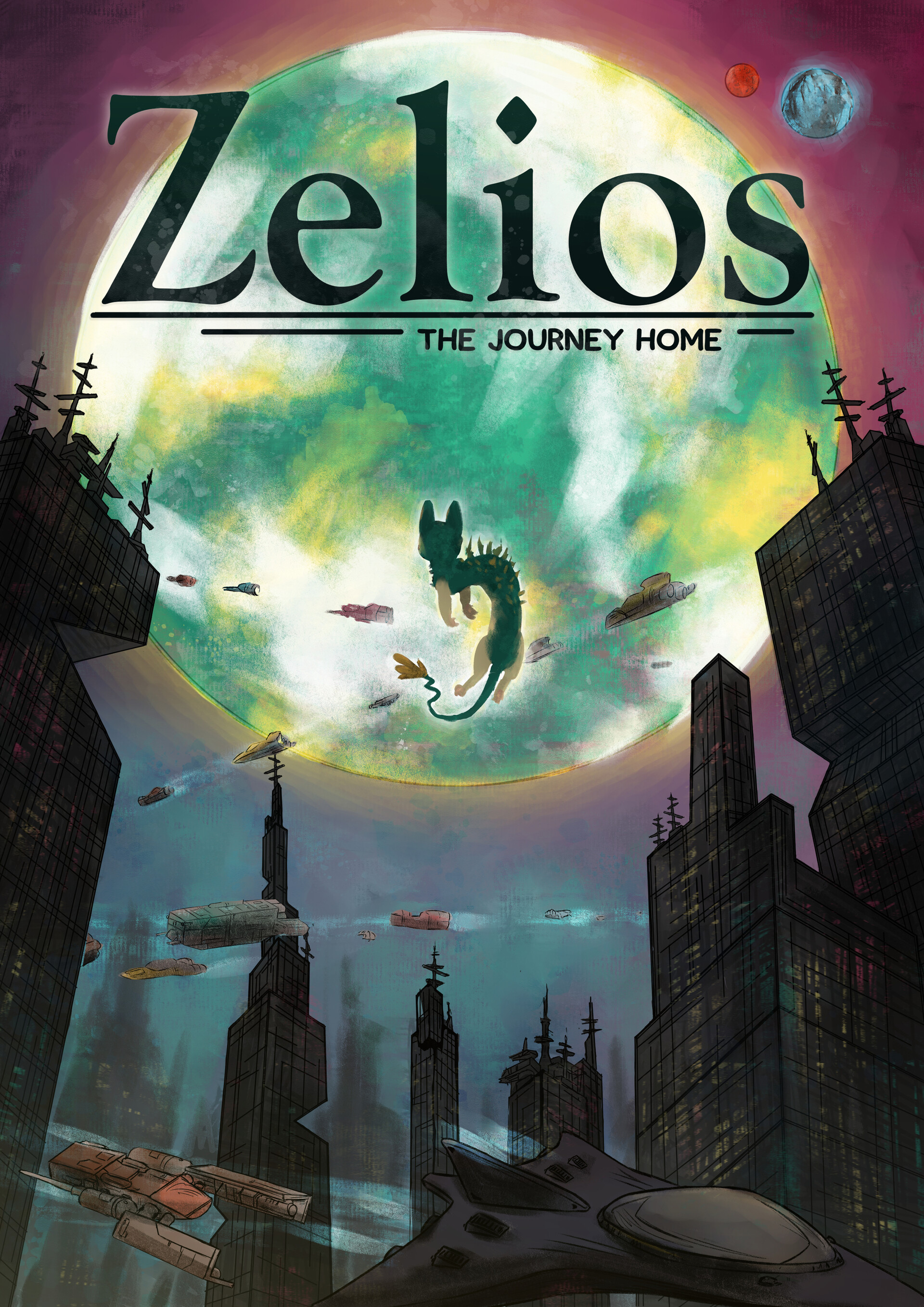 ArtStation - Zelios - Title Concept