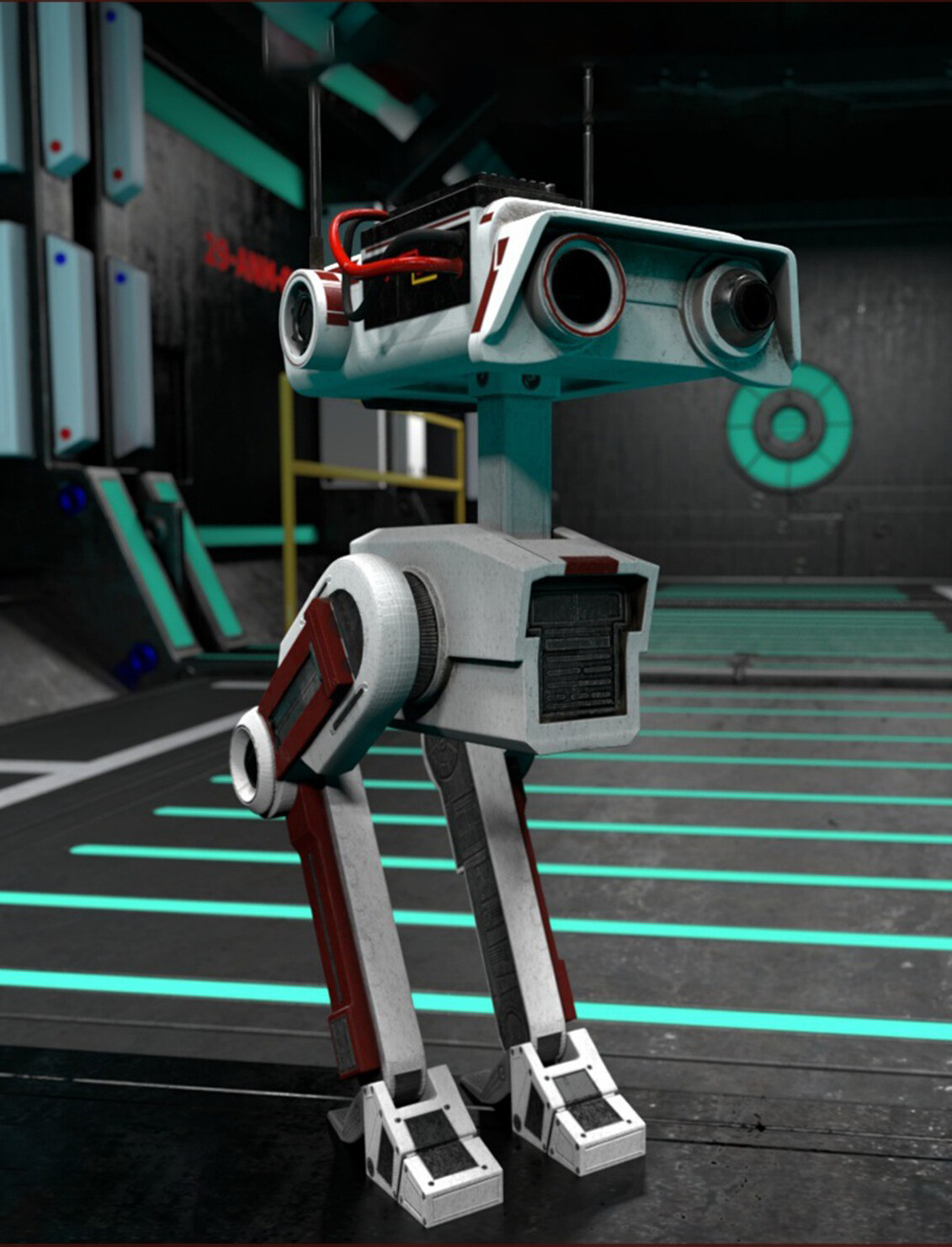 ArtStation - Facility Scamper (Animation)