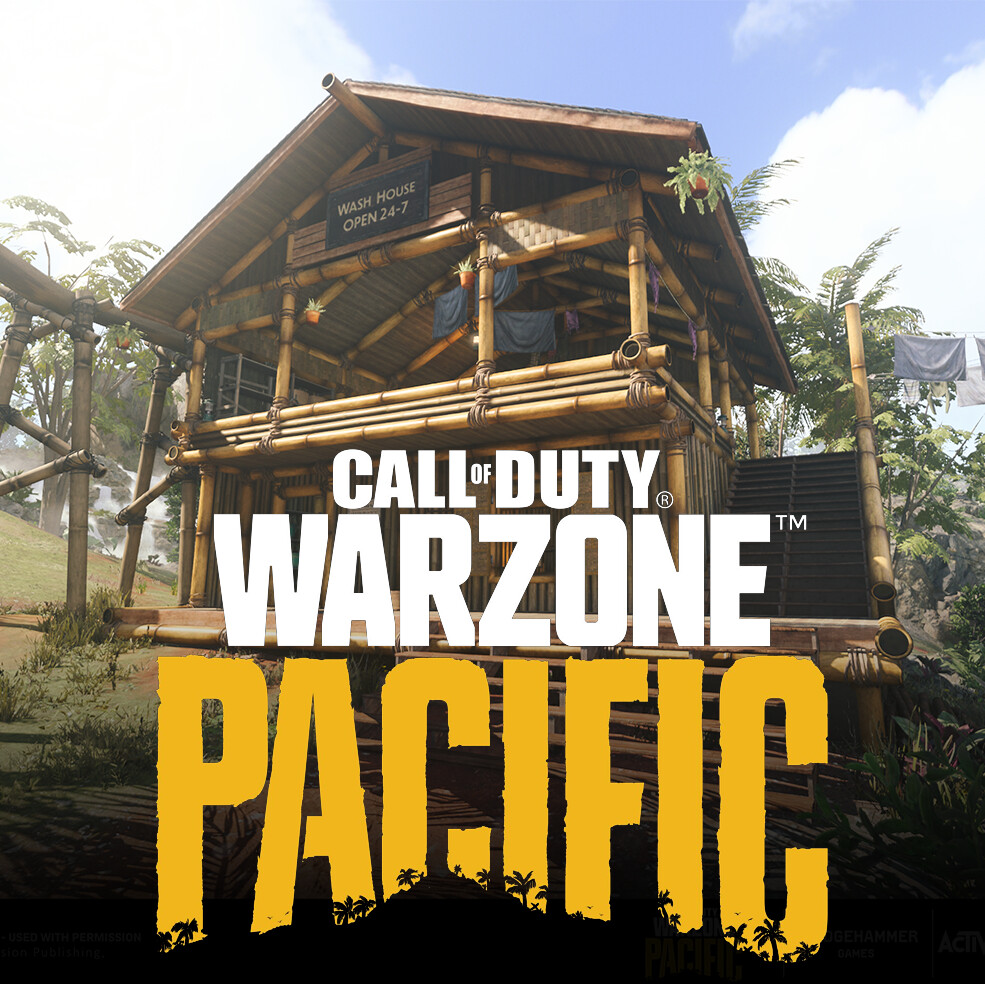 ArtStation - Call Of Duty Warzone : Caldera Pacific Map