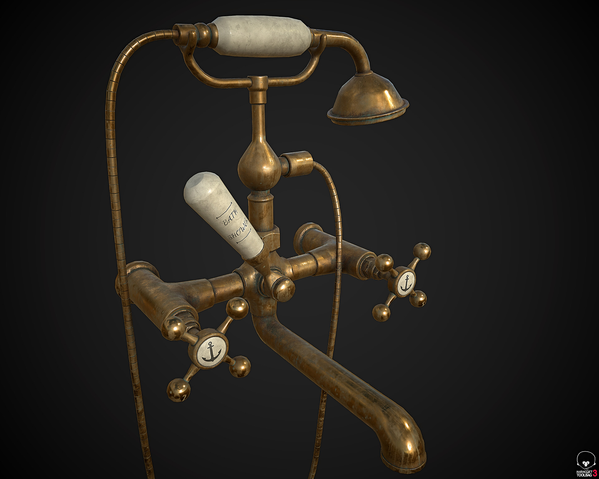 ArtStation - Antique Water Tap