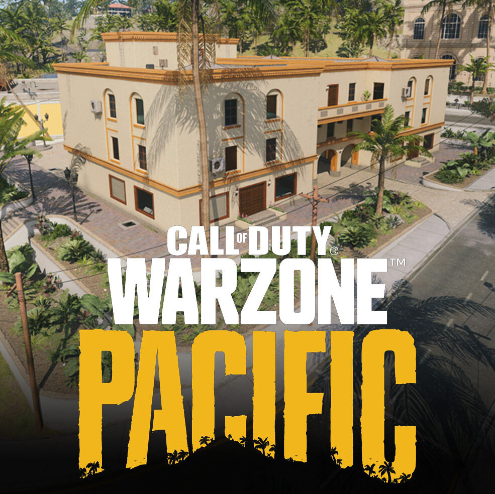 ArtStation - Warzone Pacific - Level Art
