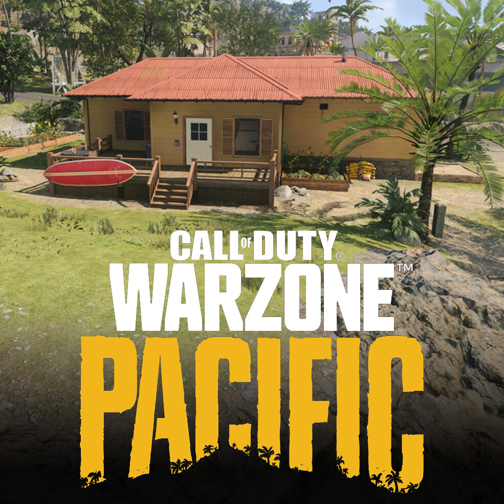 ArtStation - Warzone Pacific - Level Art