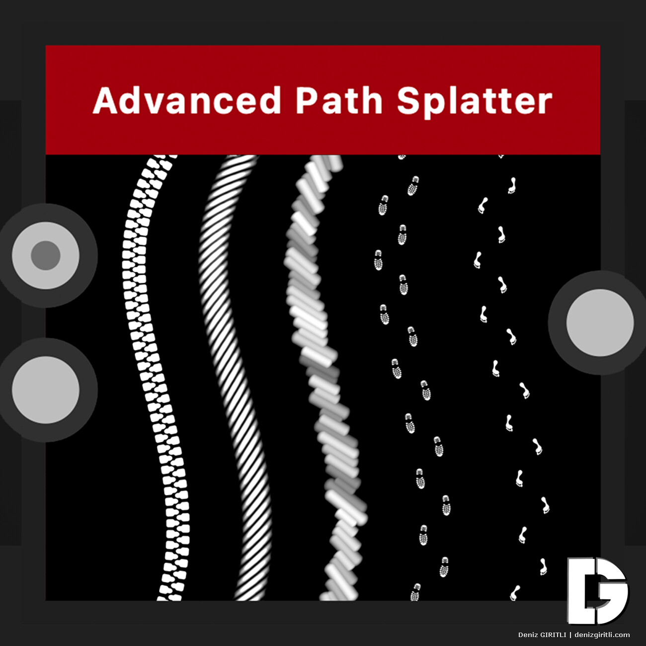ArtStation - Advanced Path Splatter Node - Substance Designer