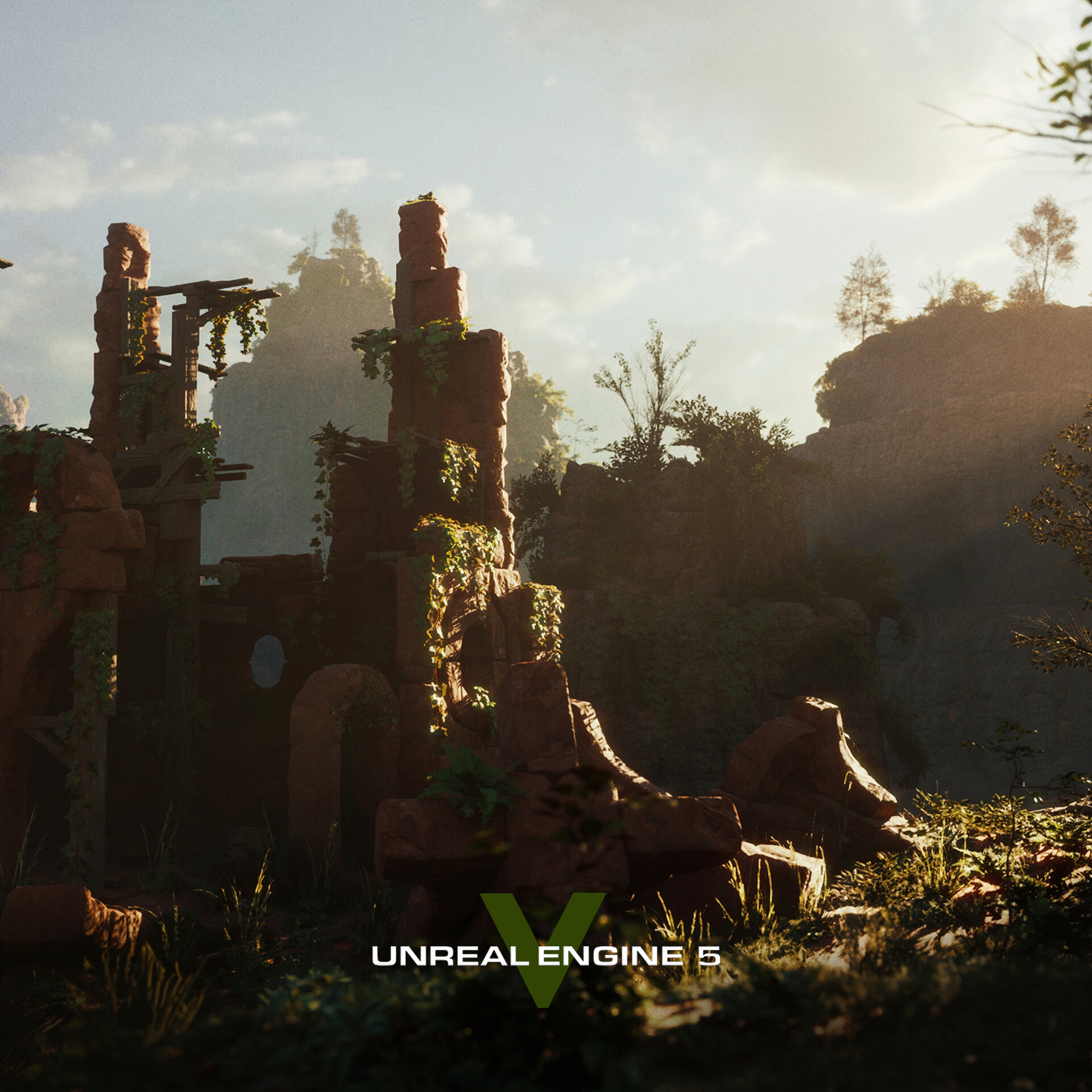 ArtStation - Ancient Ruins - UE5 Relight