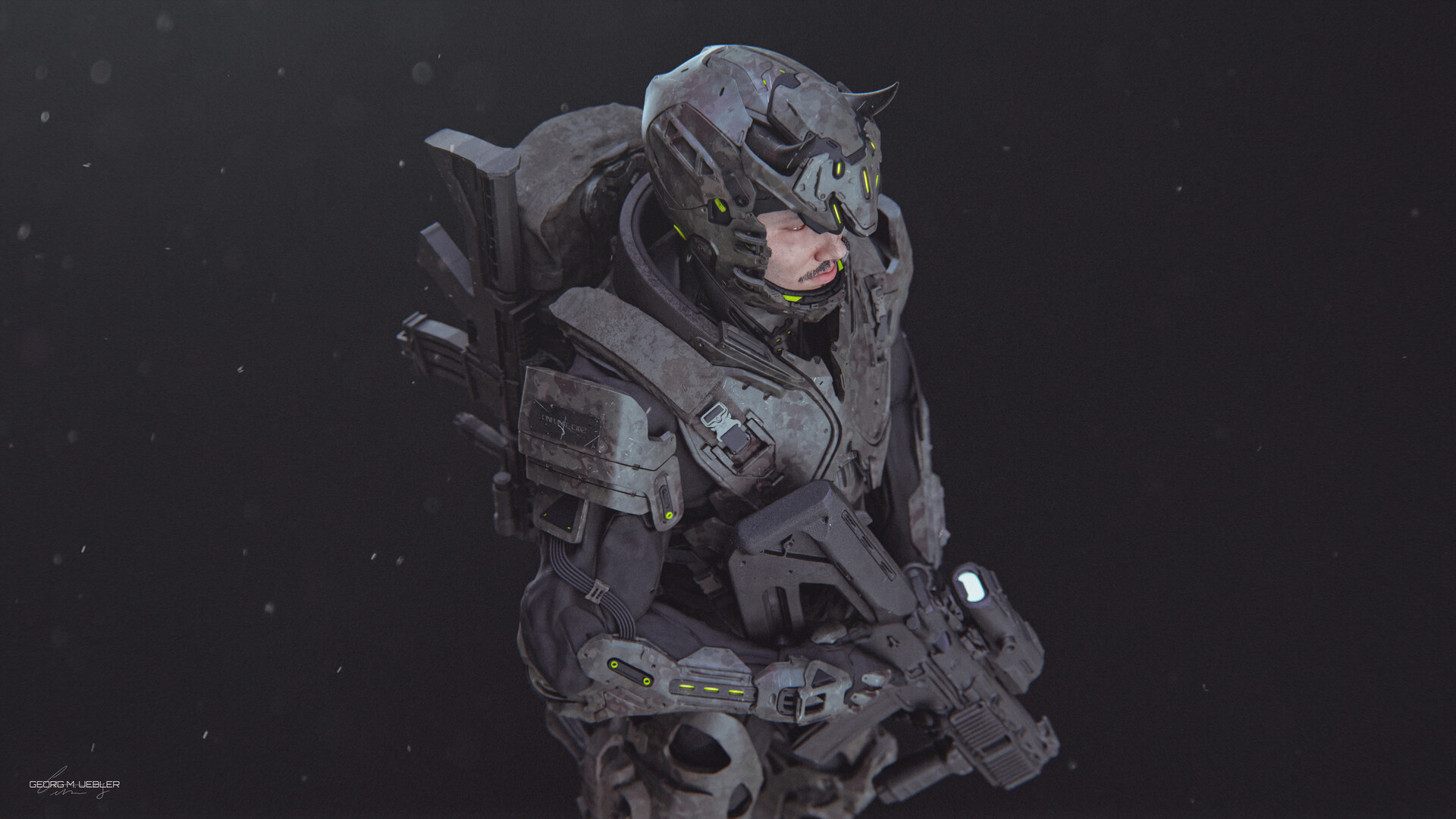 ArtStation - Oni Unit Concept Design