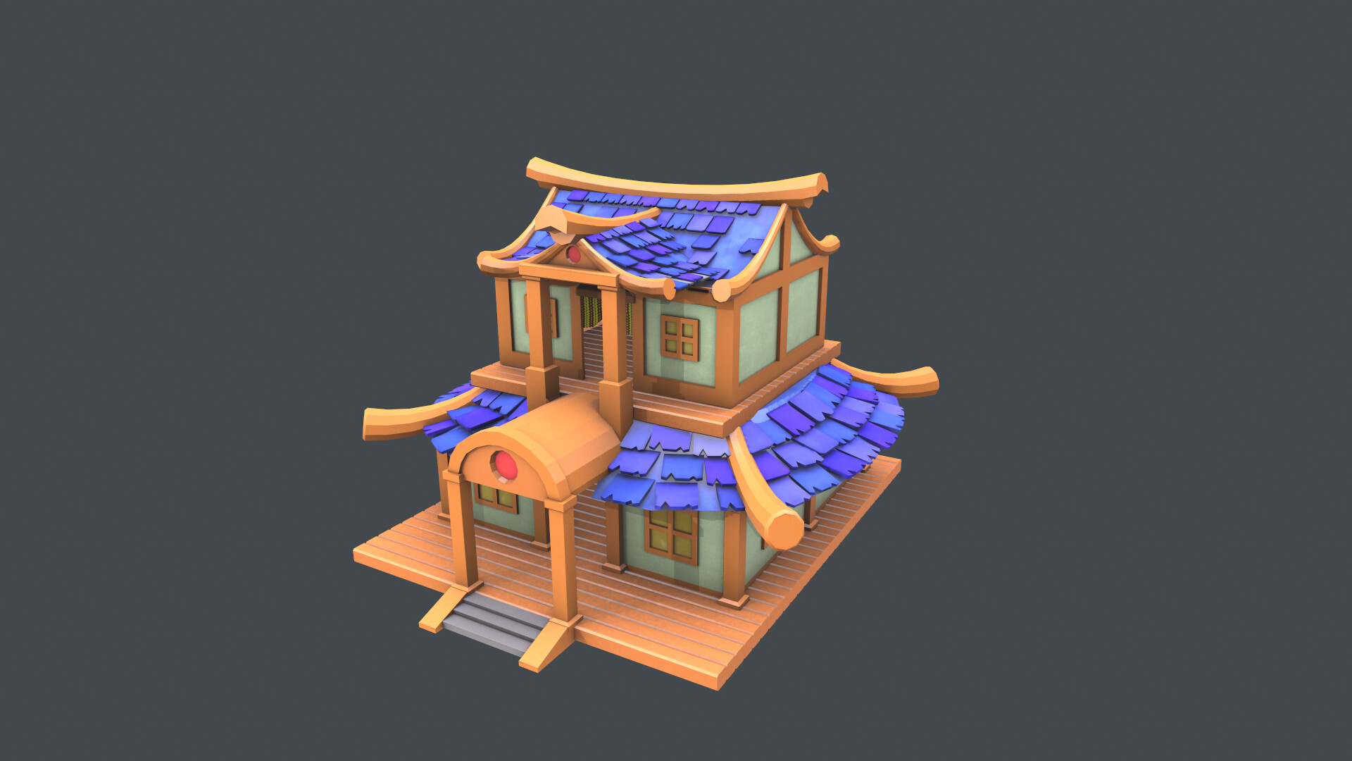 ArtStation - Stylized Game House
