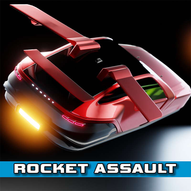 ArtStation - Rocket Assault - Game Model