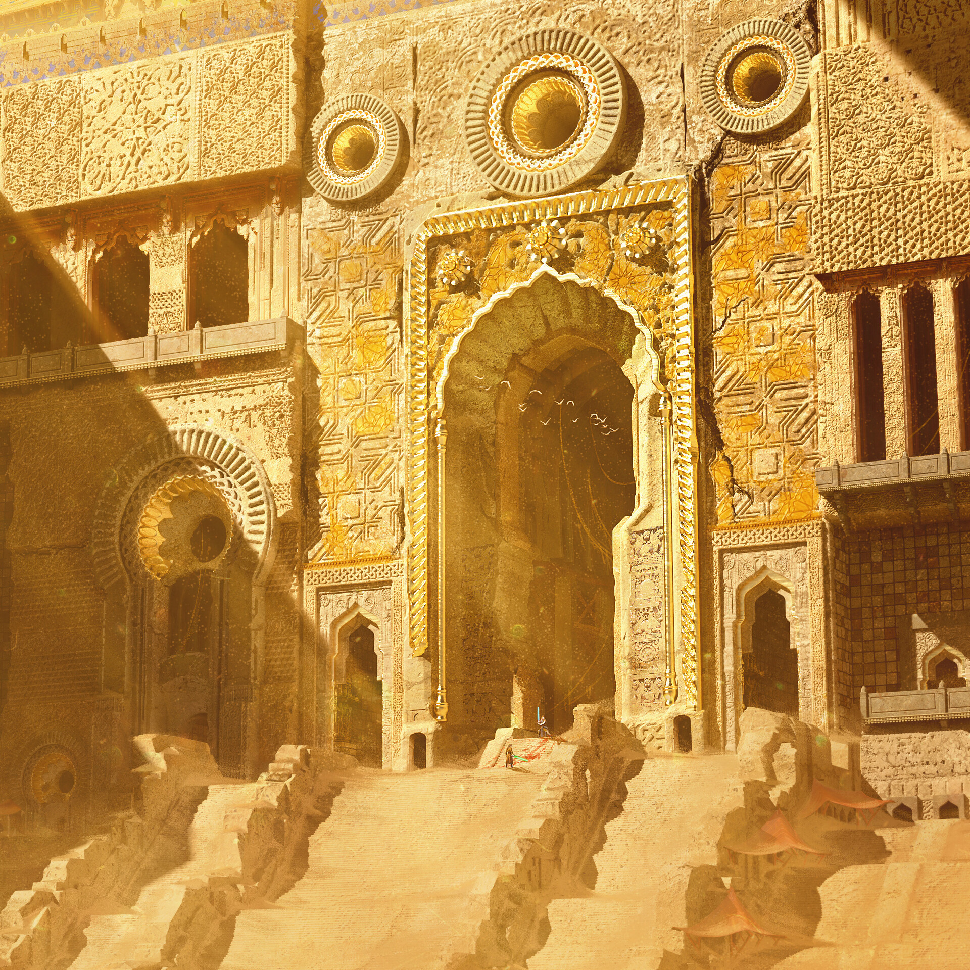 ArtStation - Ancient City. Revival