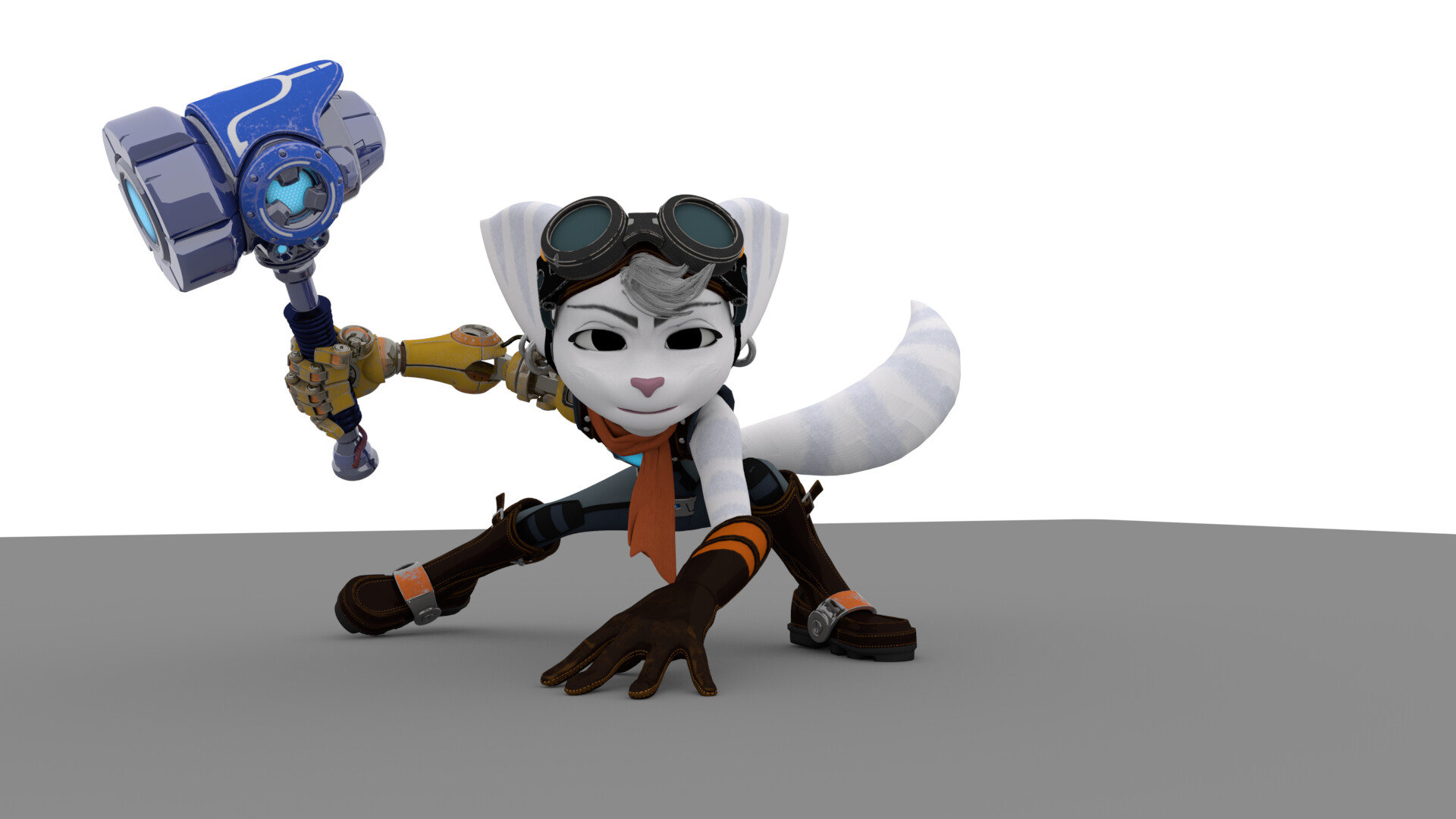 ArtStation - Rivet - Ratchet and Clank Rig