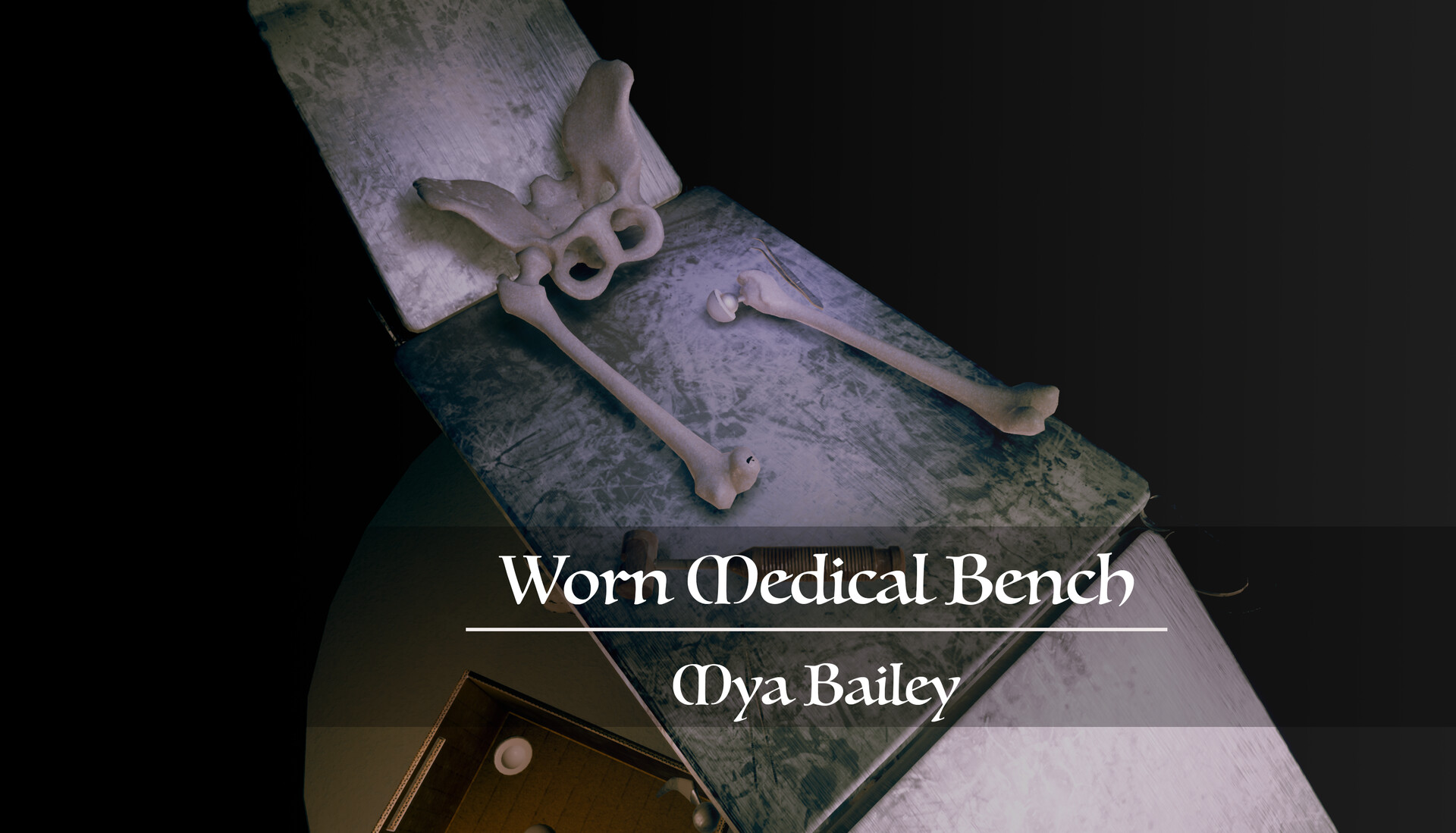 ArtStation - Worn Medical Bench (WIP)
