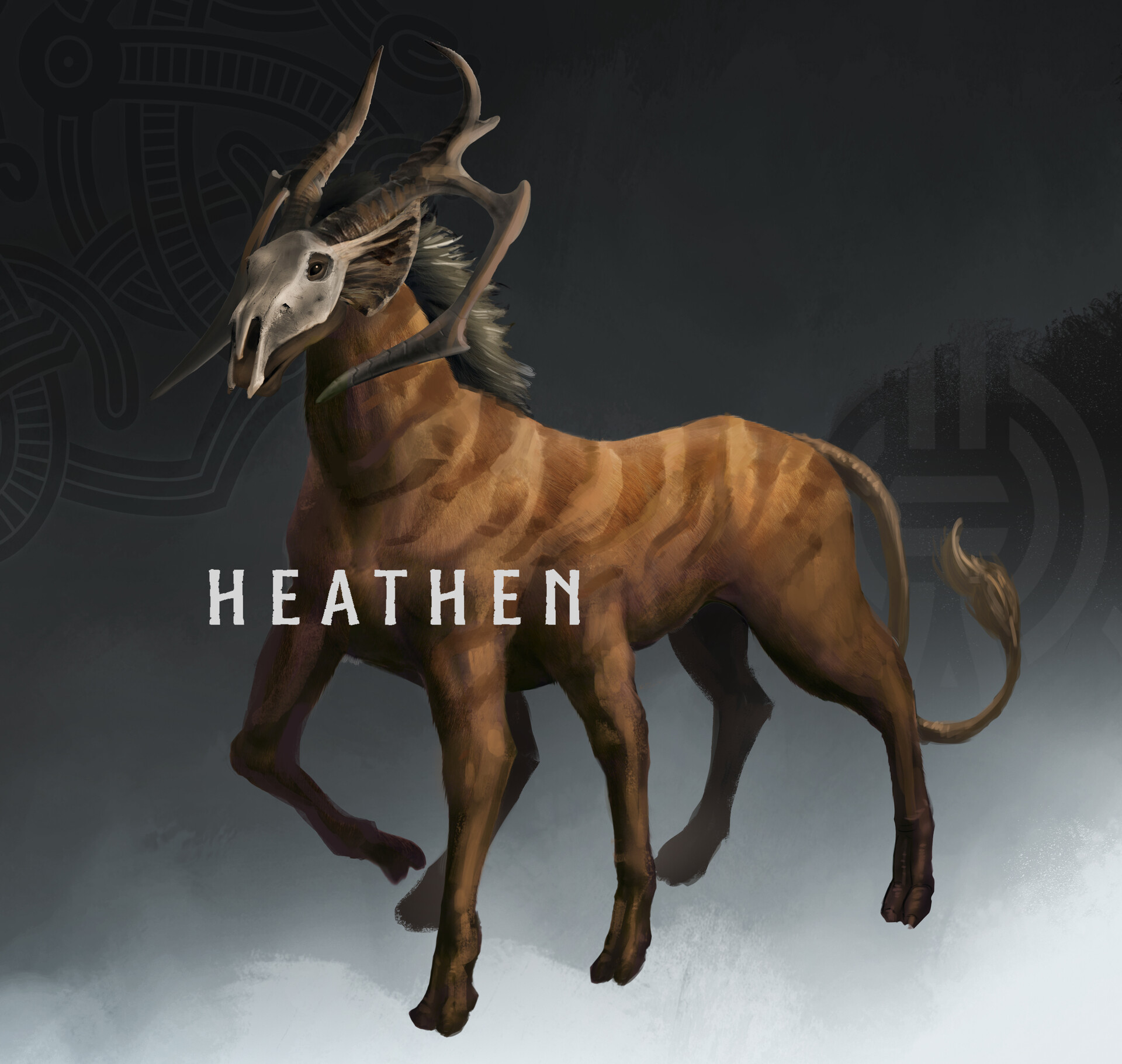 ArtStation - Heathen- Sleipnir