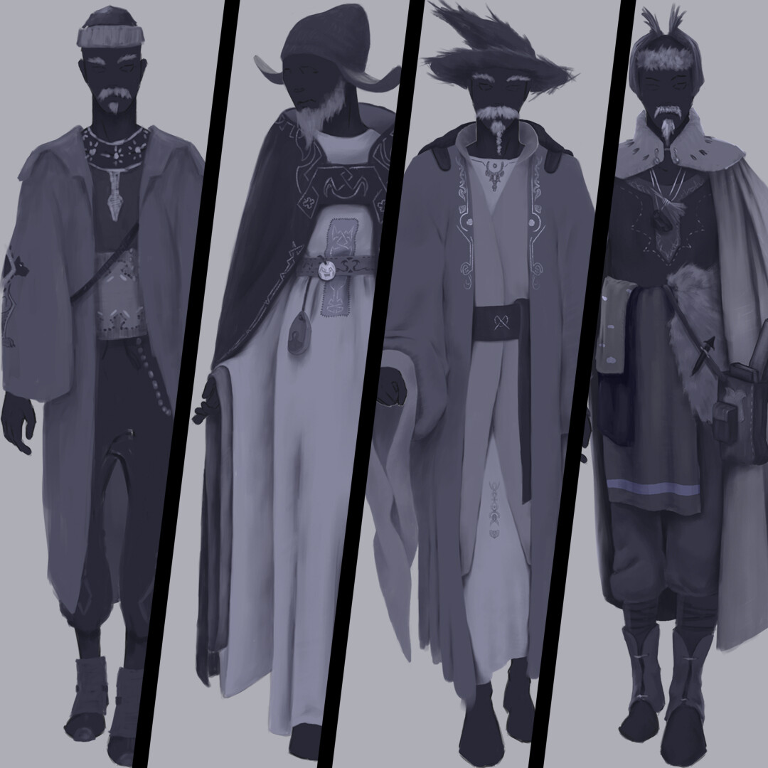 ArtStation - Wizard - Character Designs