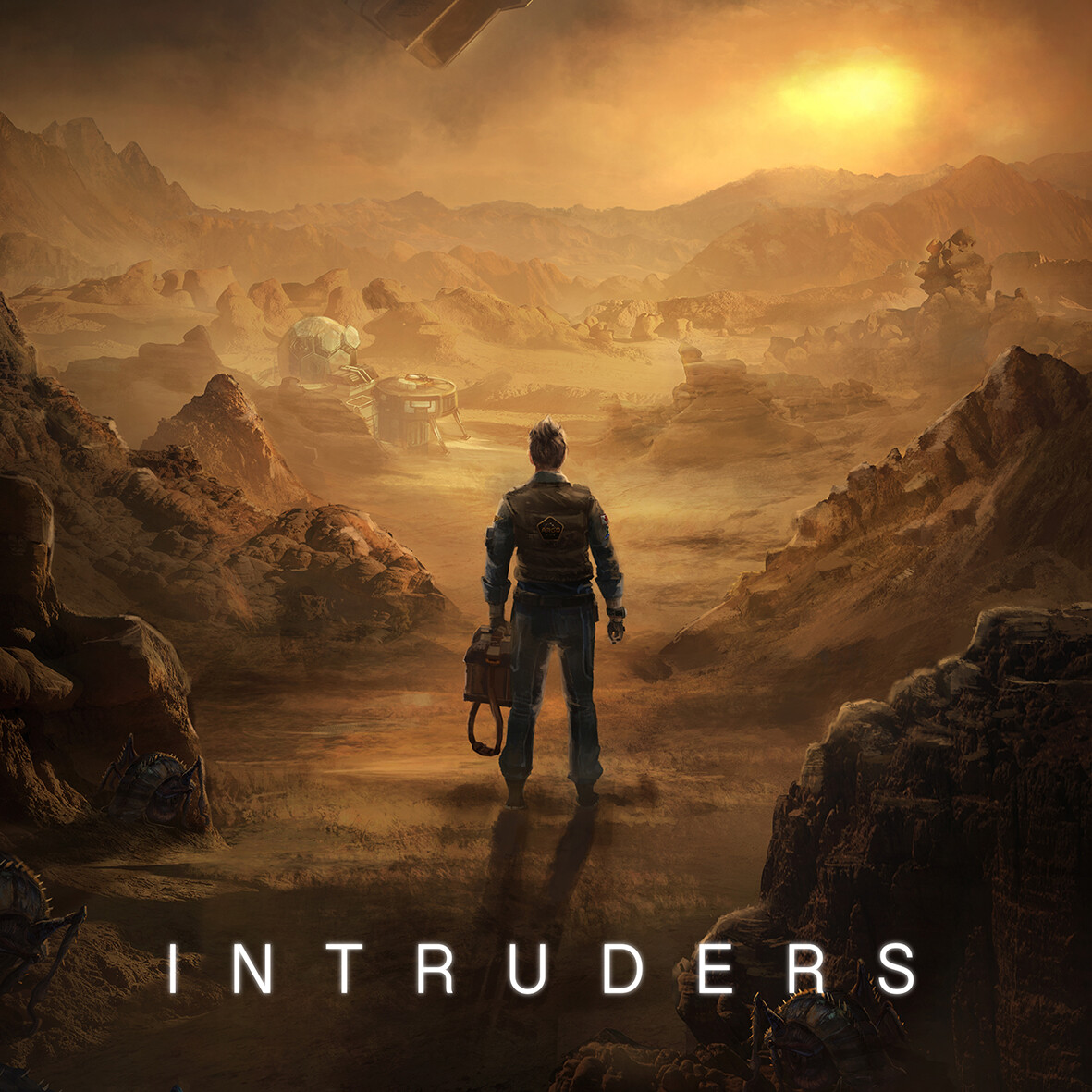 ArtStation - Intruders-Poster Design