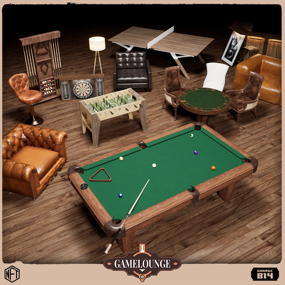 ArtStation - Game Lounge - NFT, Metaverse