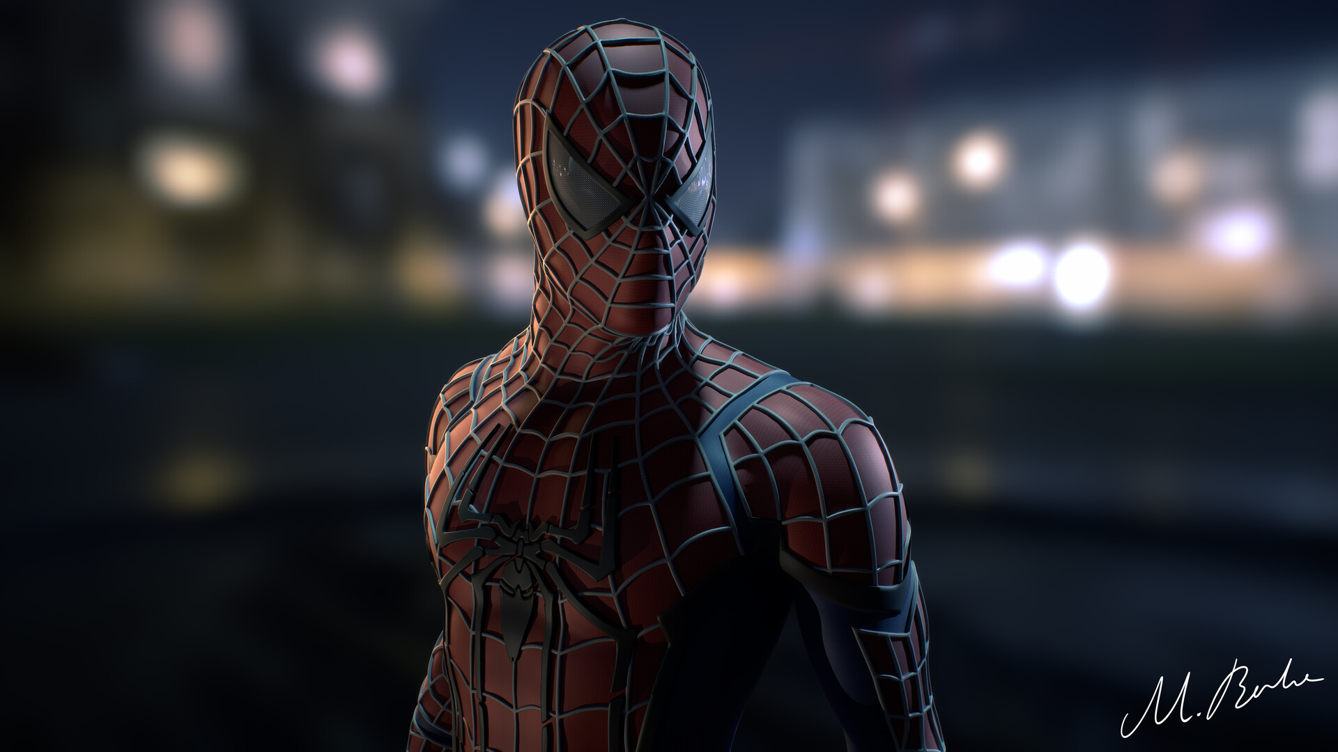ArtStation - Spider-Man Combo Suit